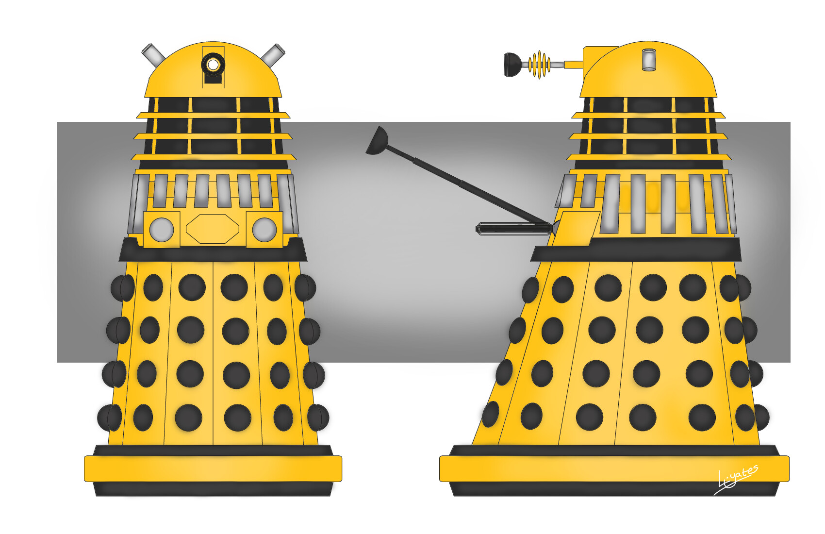 Lawrie Yates - Dalek Travel Machine [Mark III]