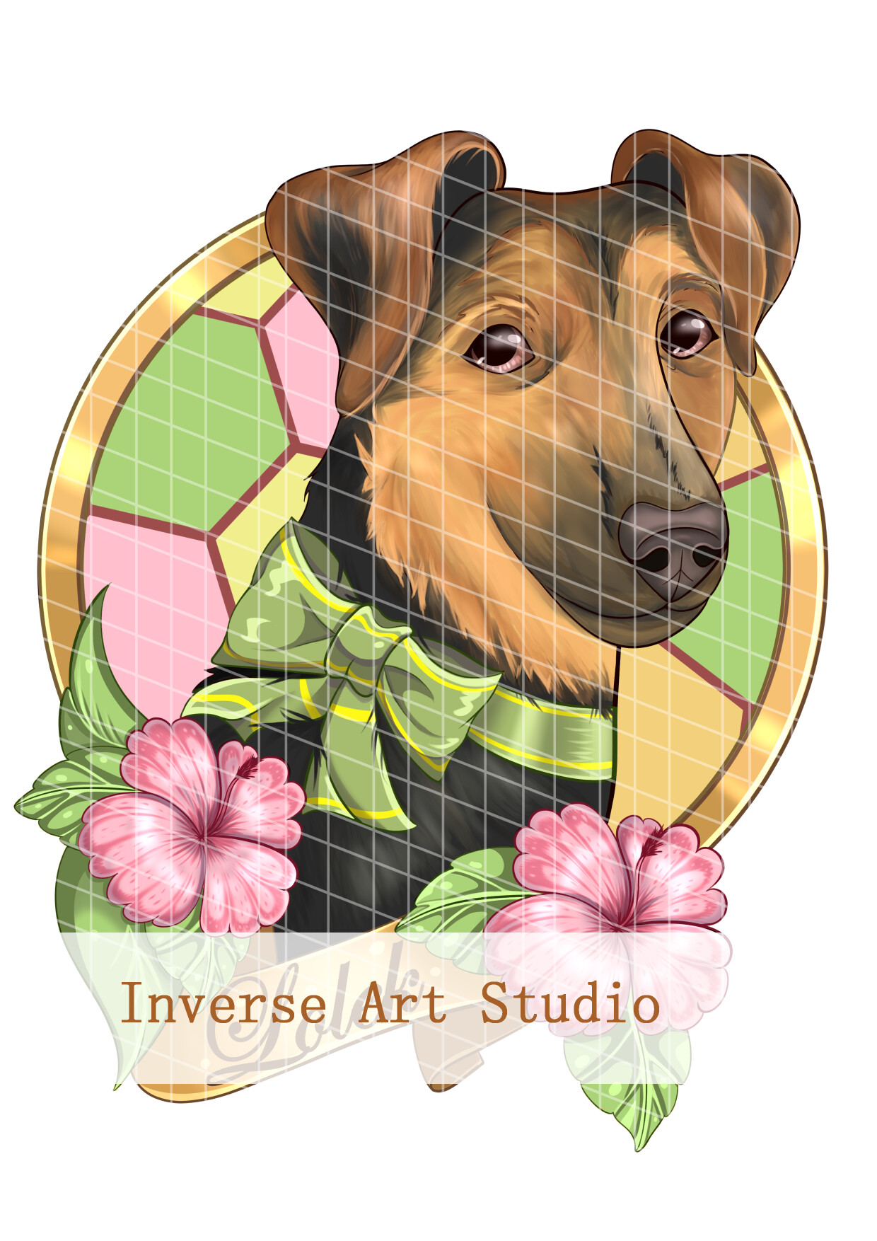 ArtStation - Digitalart - Dog - cute style