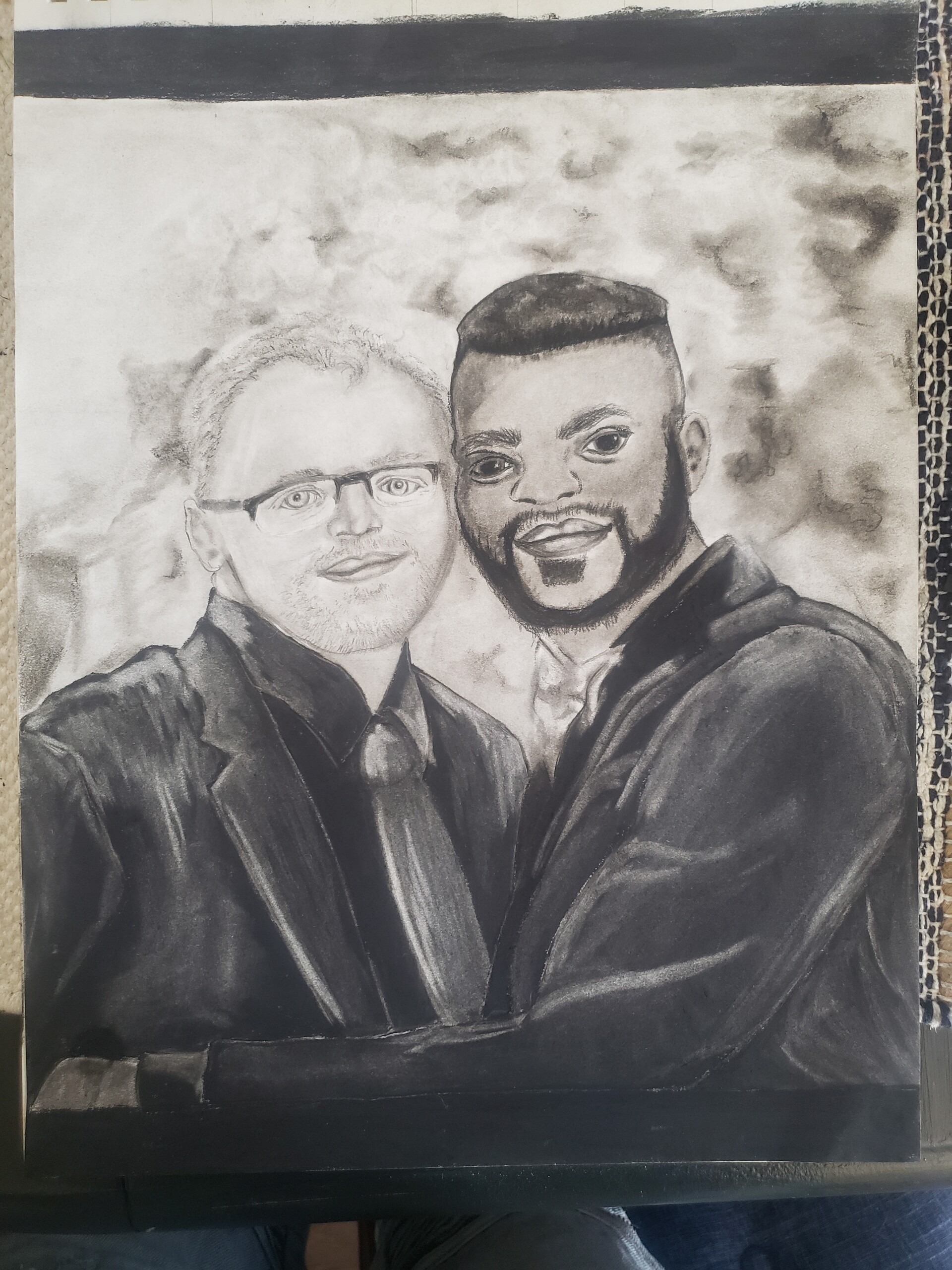 ArtStation - Portrait of Asher and Bradley
