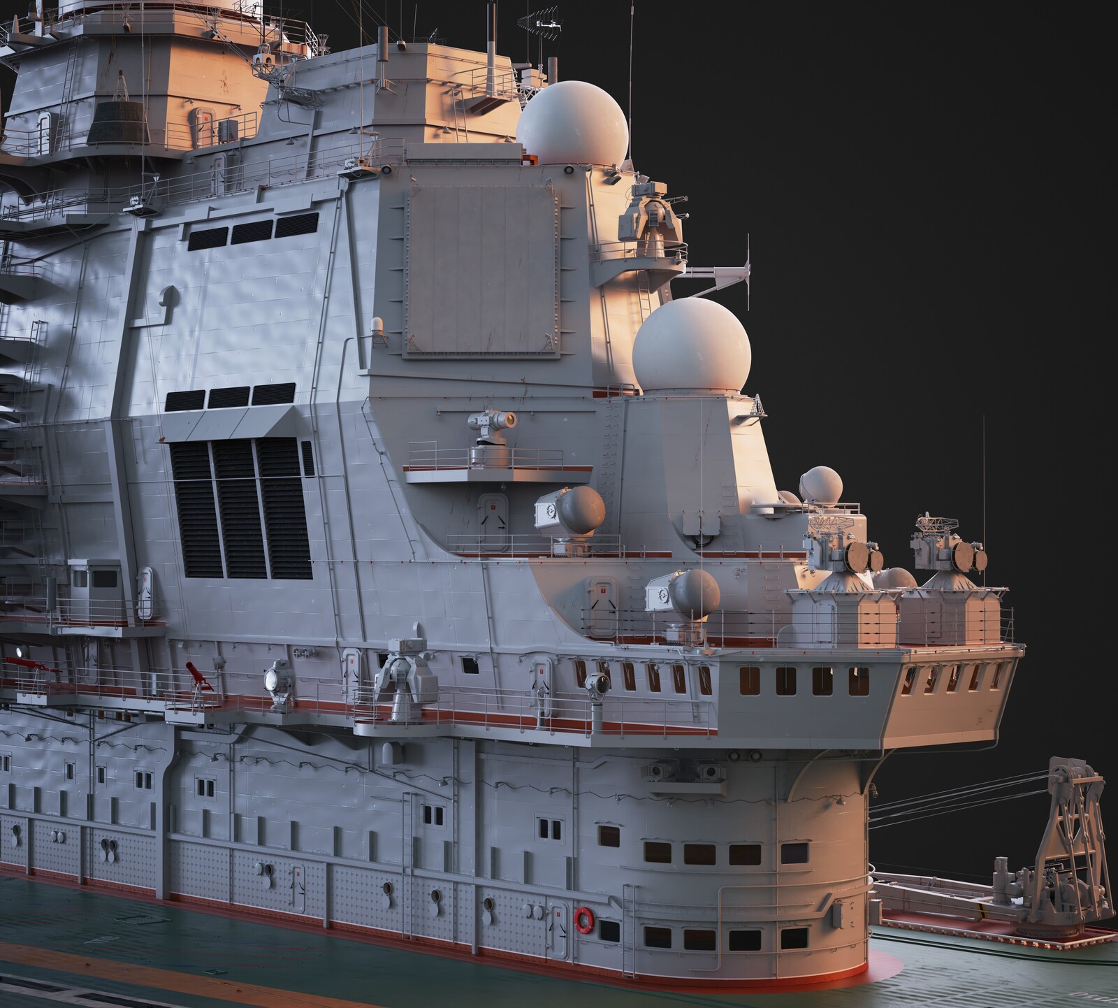 Jamison Cunningham - Soviet Aircraft Carrier Project 1153 "Orel" - Studio