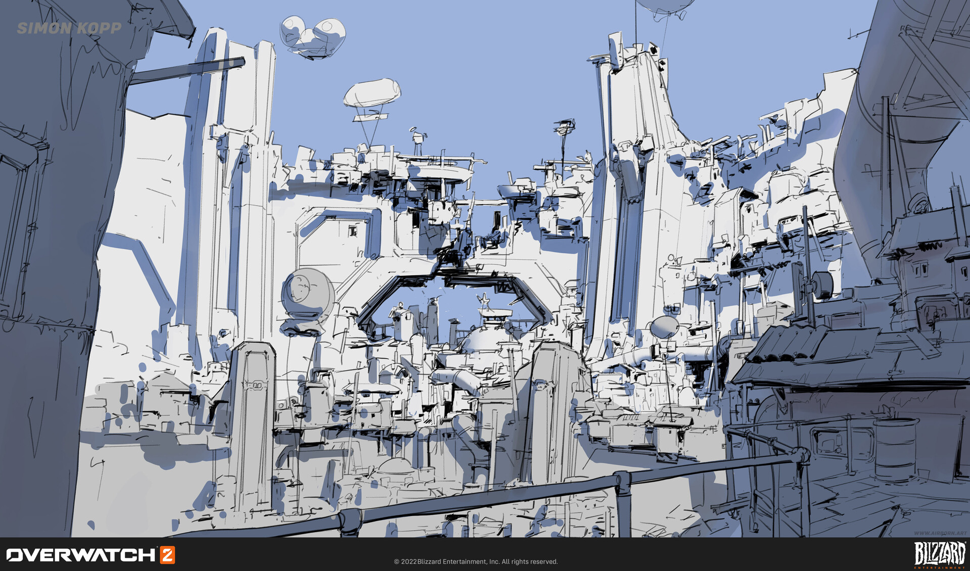 Simon Kopp - Overwatch 2 - New Junk City Ideation