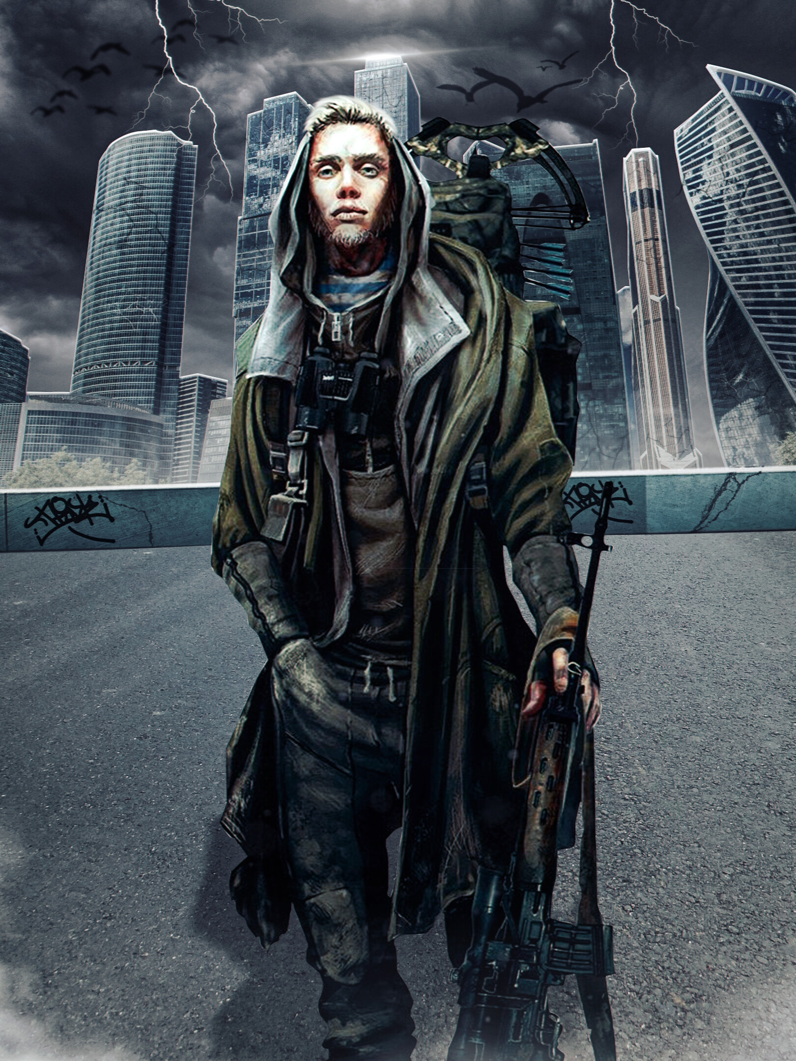 ArtStation - My firts Apocalypse art