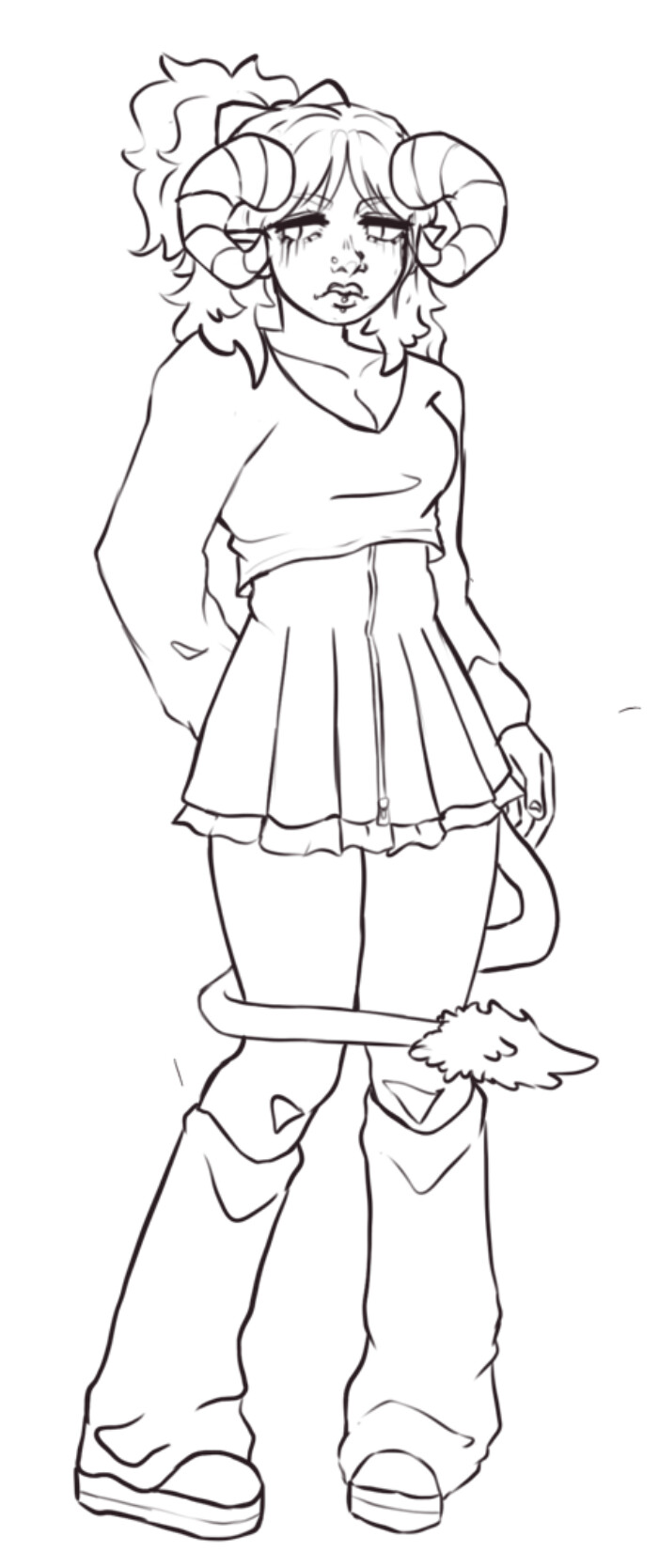 ArtStation - Fullbody Lines