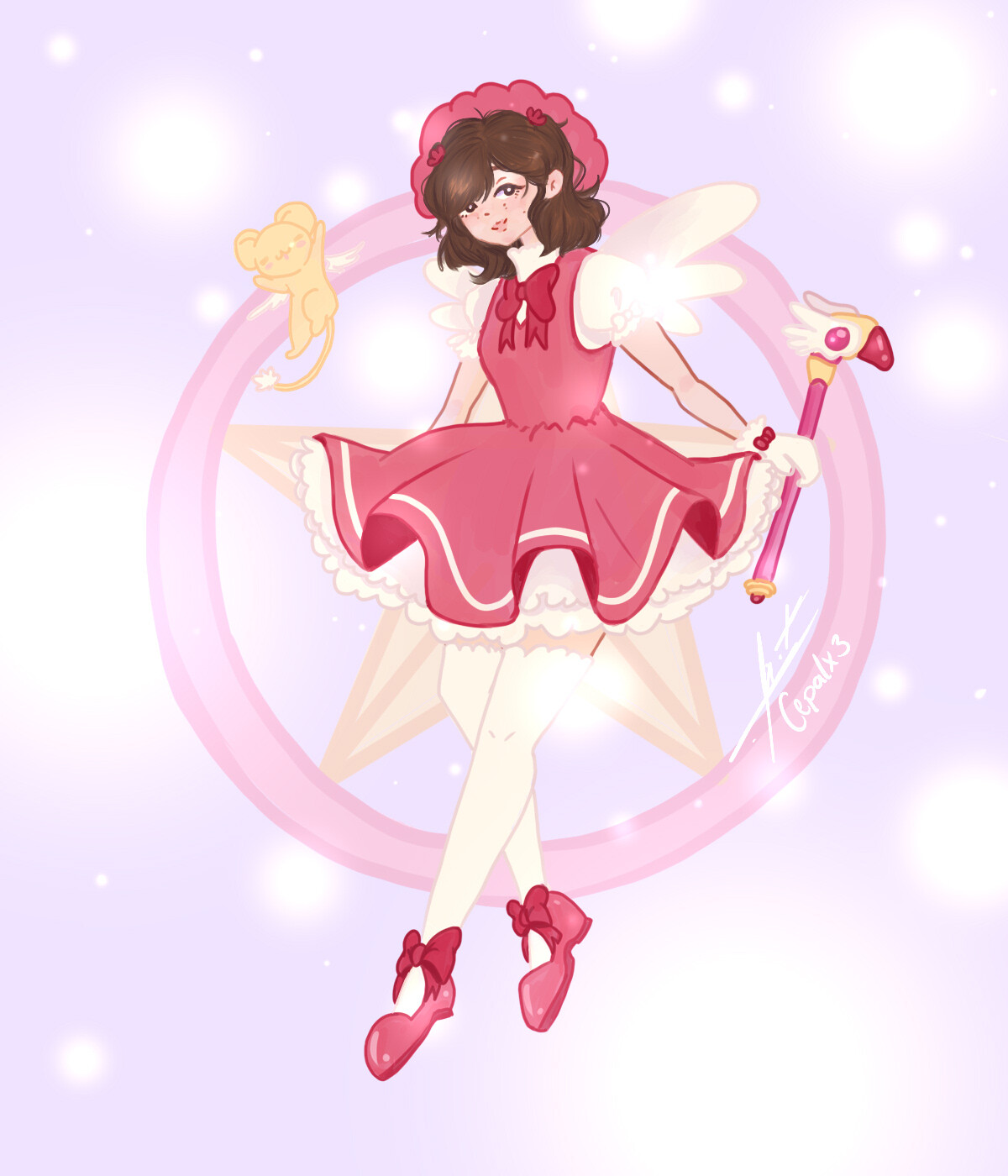 ArtStation - Sakura Cardcaptor inspo