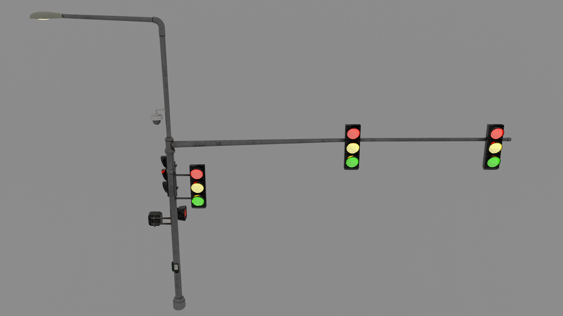 ArtStation - Basic Traffic Light