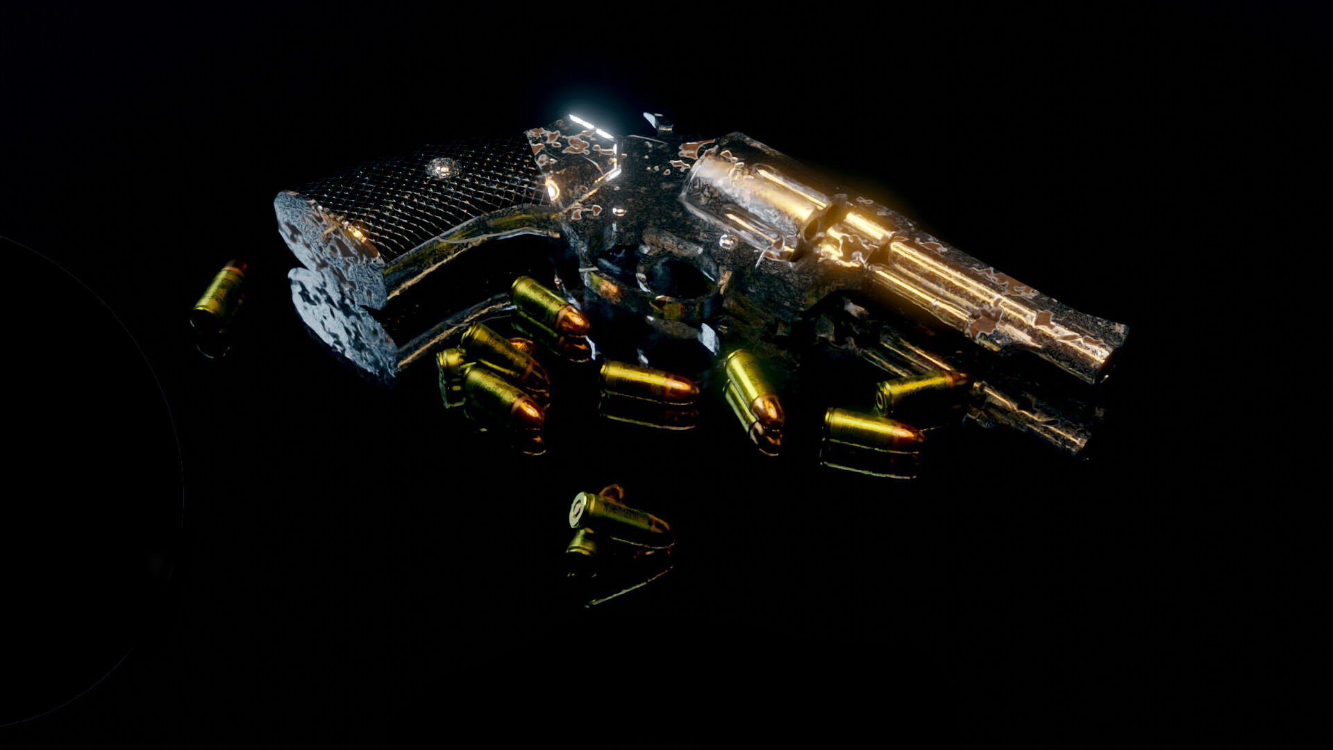 ArtStation - Metro style revolver 2033