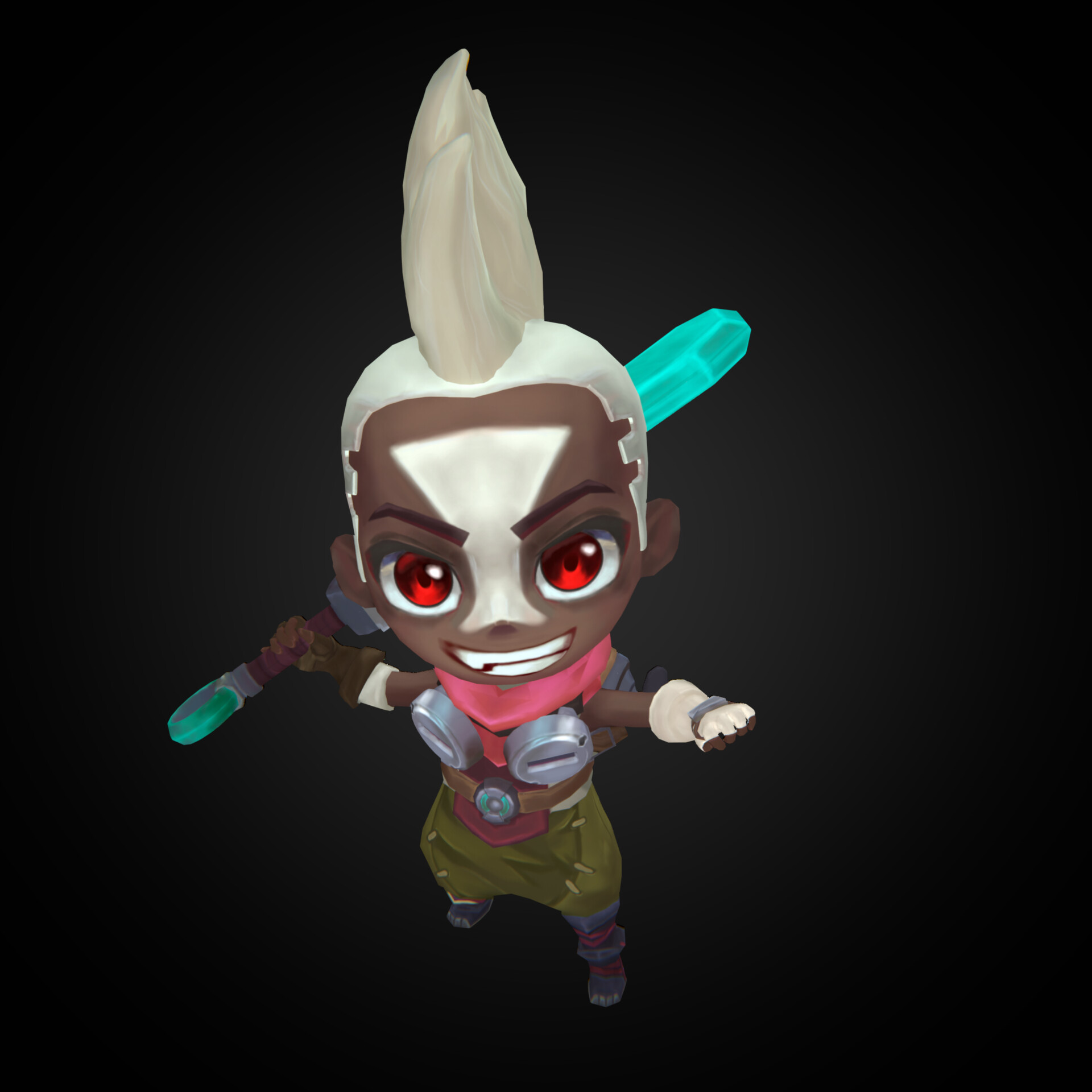 chibi ekko animation
