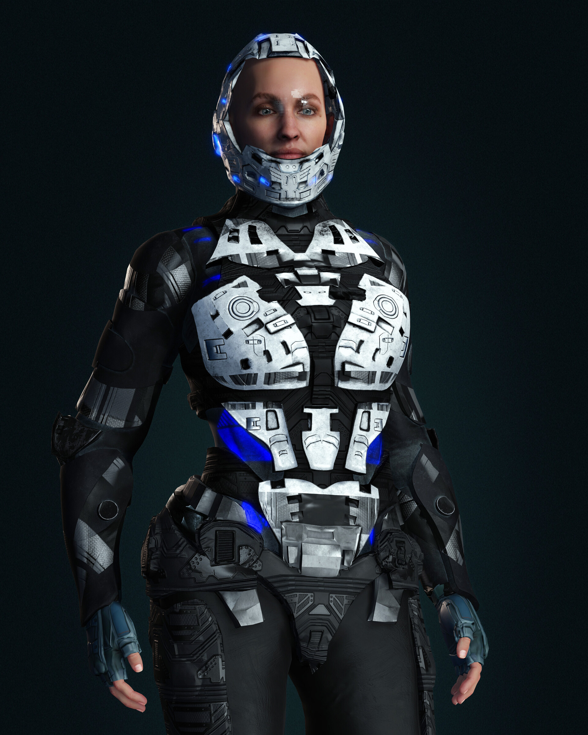 ArtStation - SPACE SOLDIER BY Oscar creativo