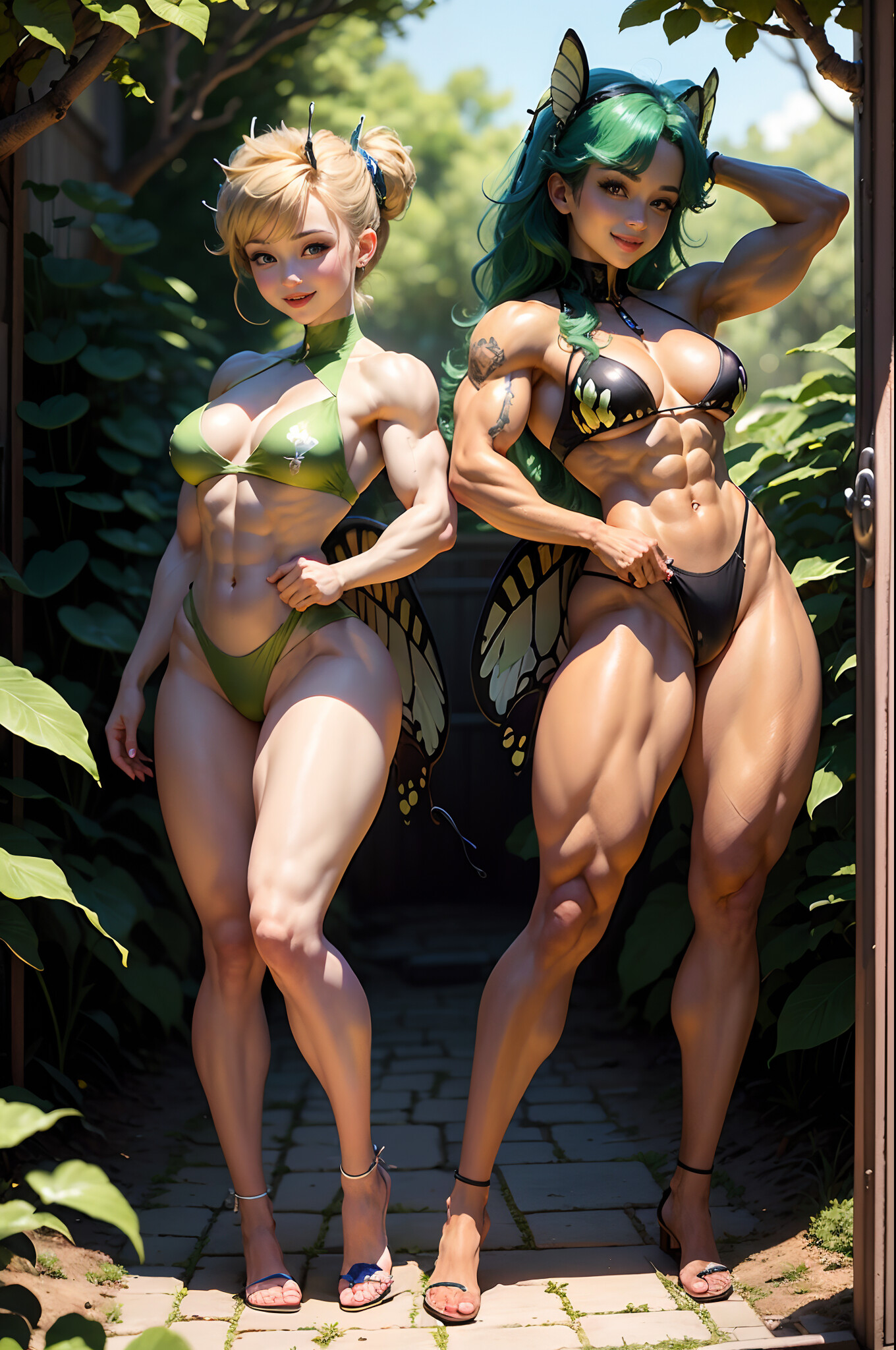 ArtStation - Muscular Tinker-Bells