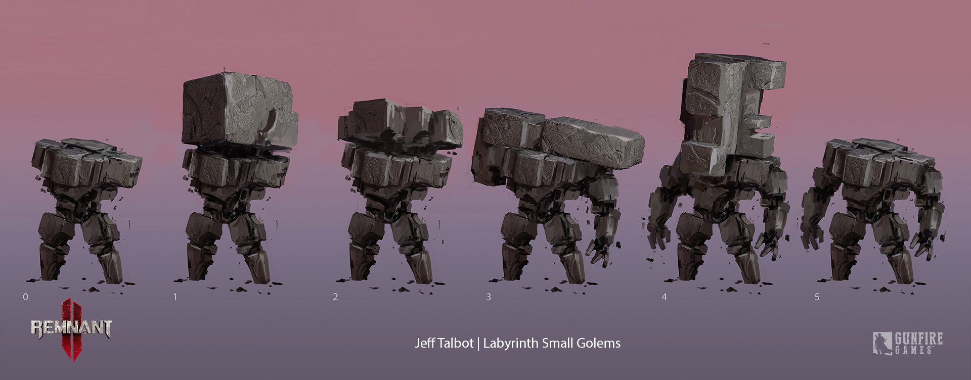 Jeff Talbot - Remnant 2 - Labyrinth Creatures