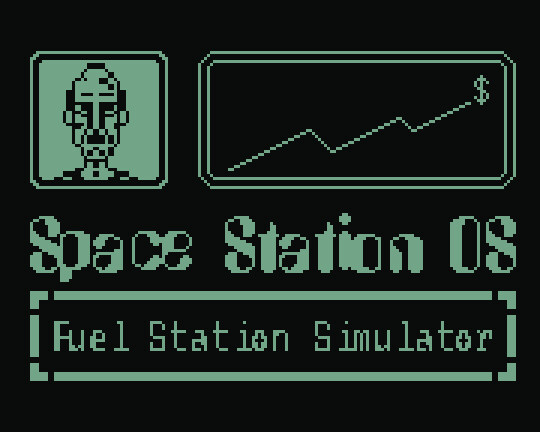 ArtStation - Space Station OS - 1-Bit Game Jam 2023