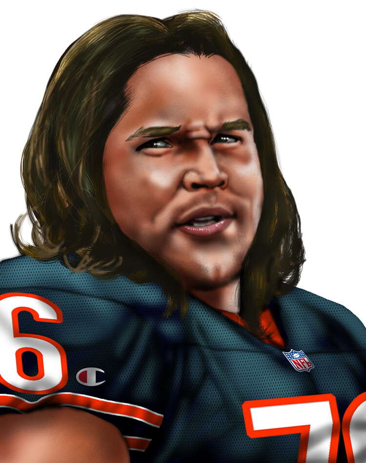 ArtStation - "Part of a "Mongo" Collage Painting in Progress"