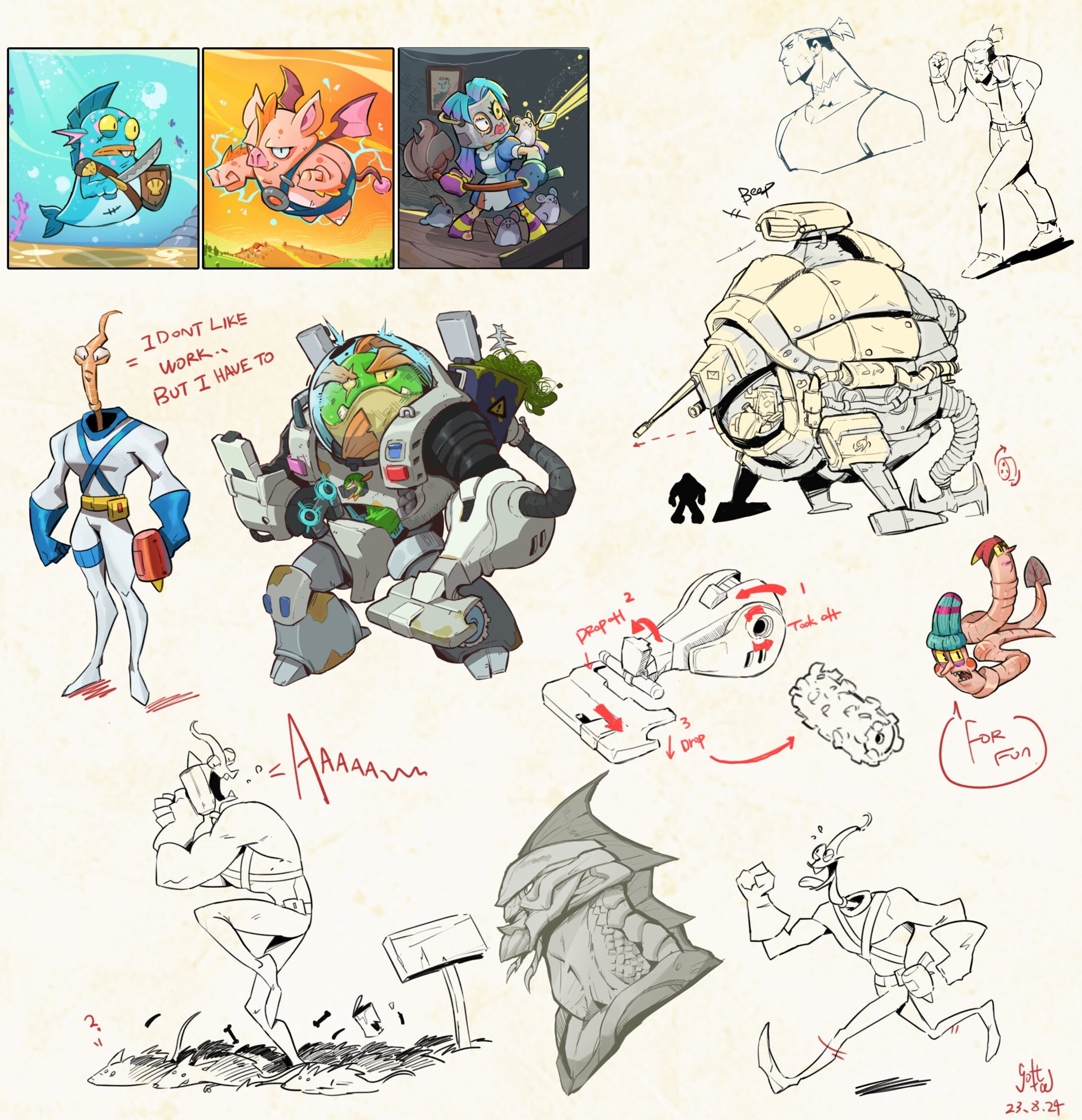 ArtStation - SKECTH WORK