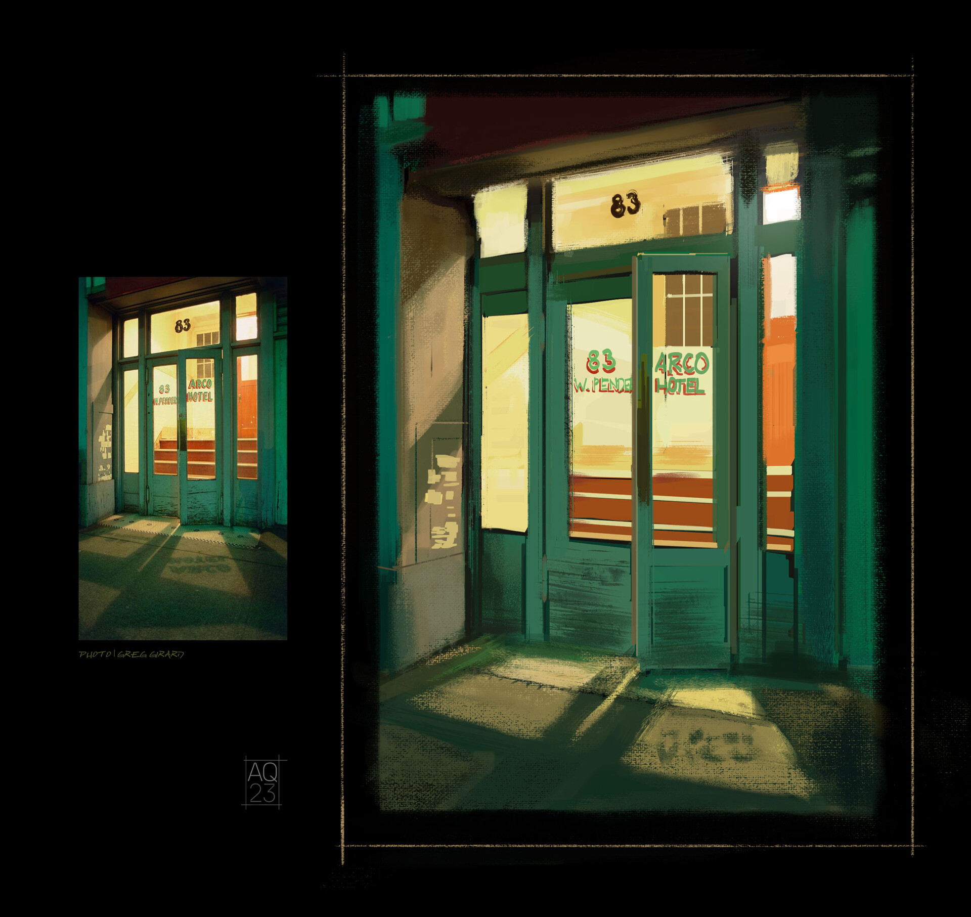 ArtStation - HOTEL | Paint Study