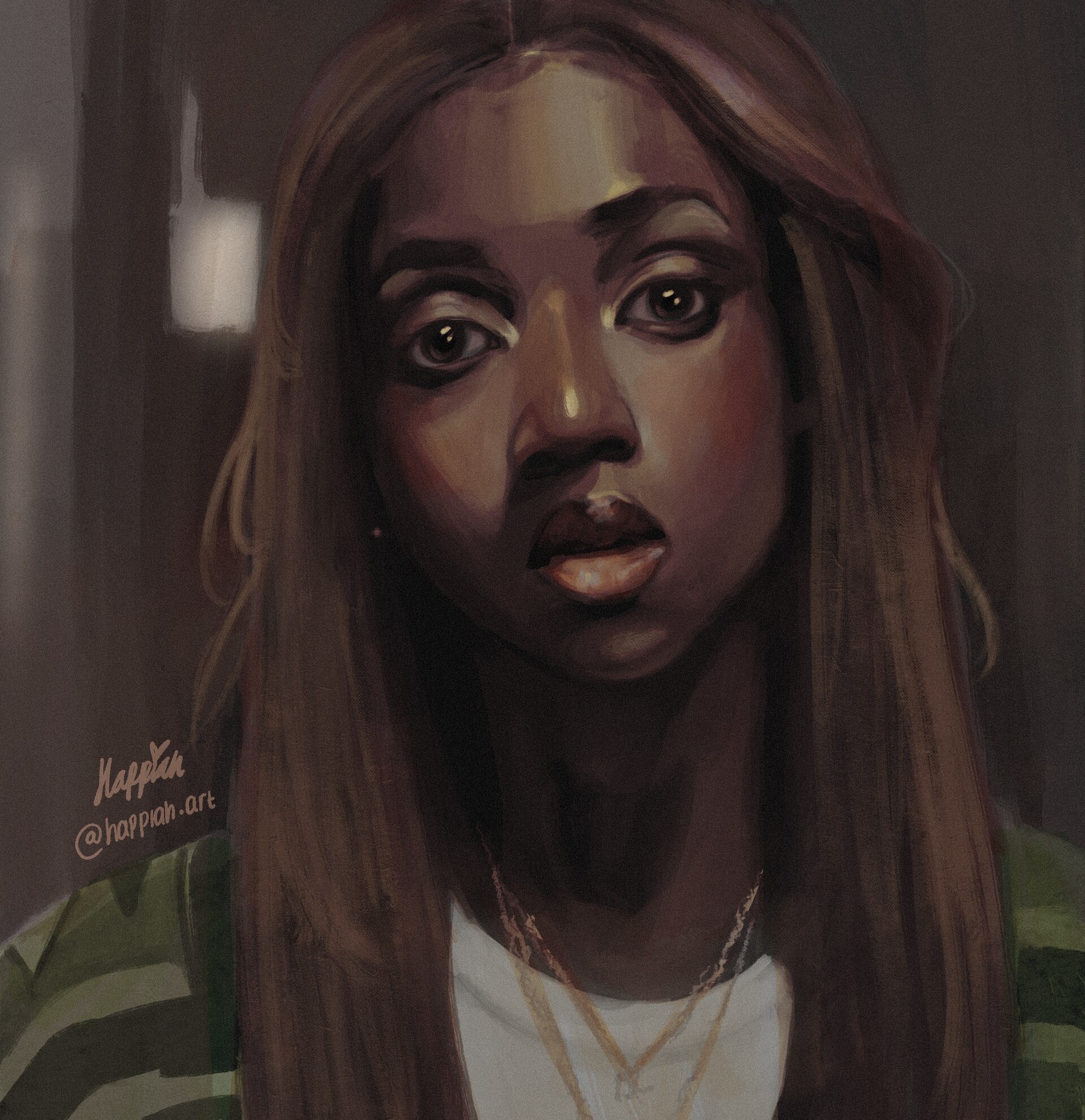 ArtStation - [Cat Burns] Portrait study