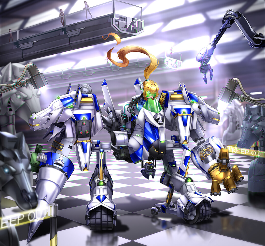 ArtStation - SF Knight of chess