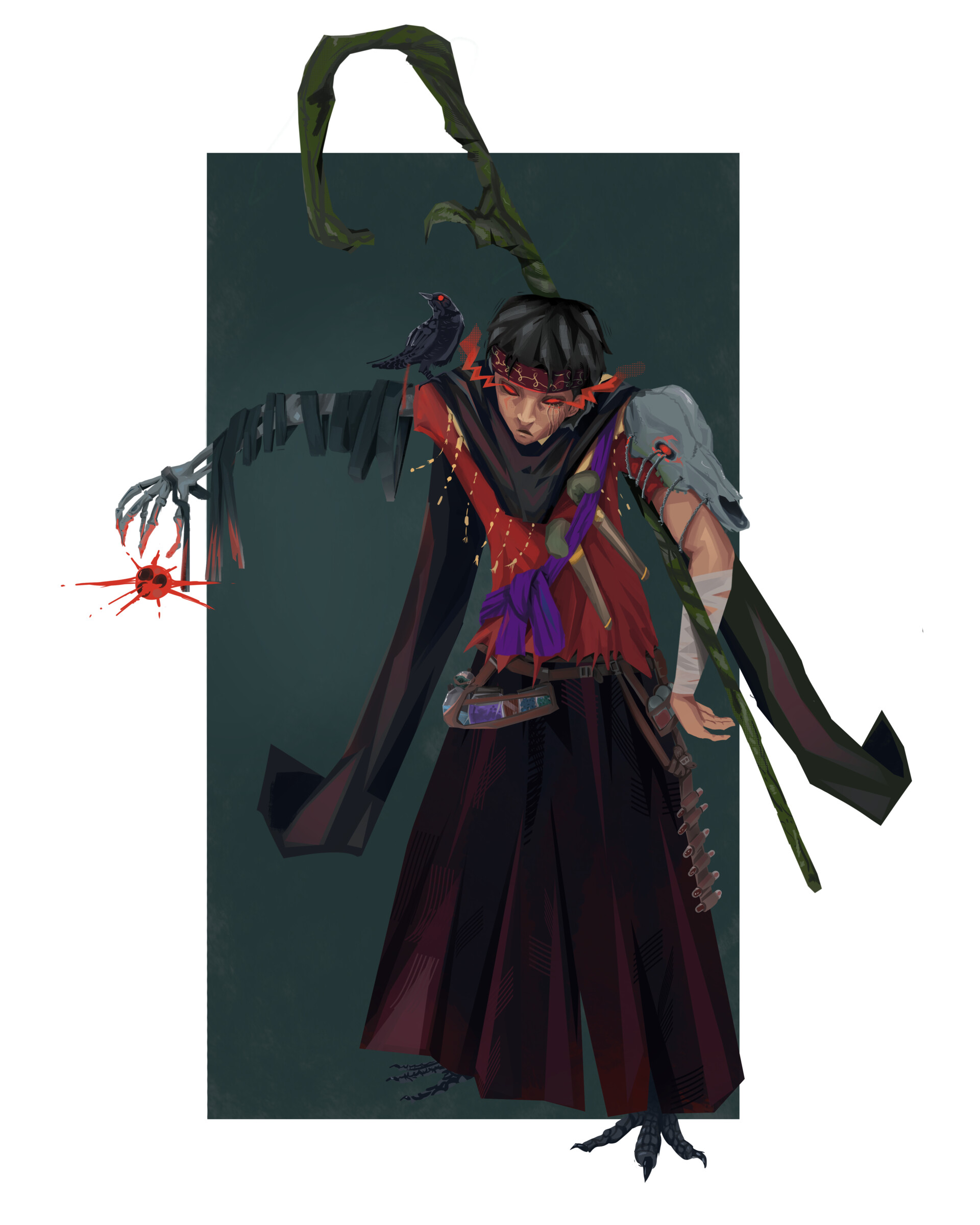 ArtStation - OC 2 Dark Sorcerer