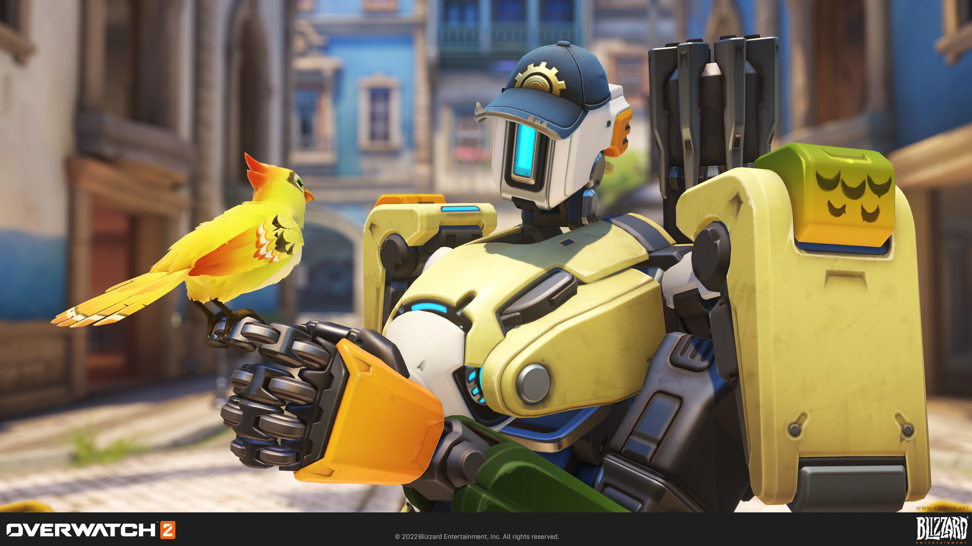 Airborn Studios - Overwatch 2 - Bastion