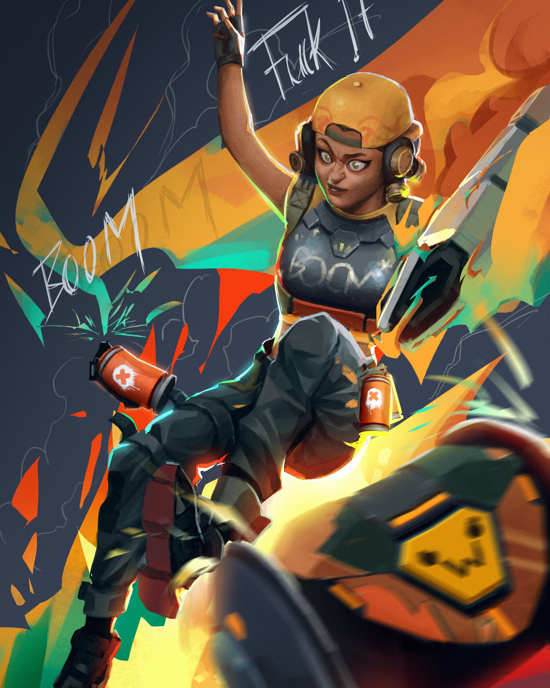 ArtStation - R A Z E _ Valorant