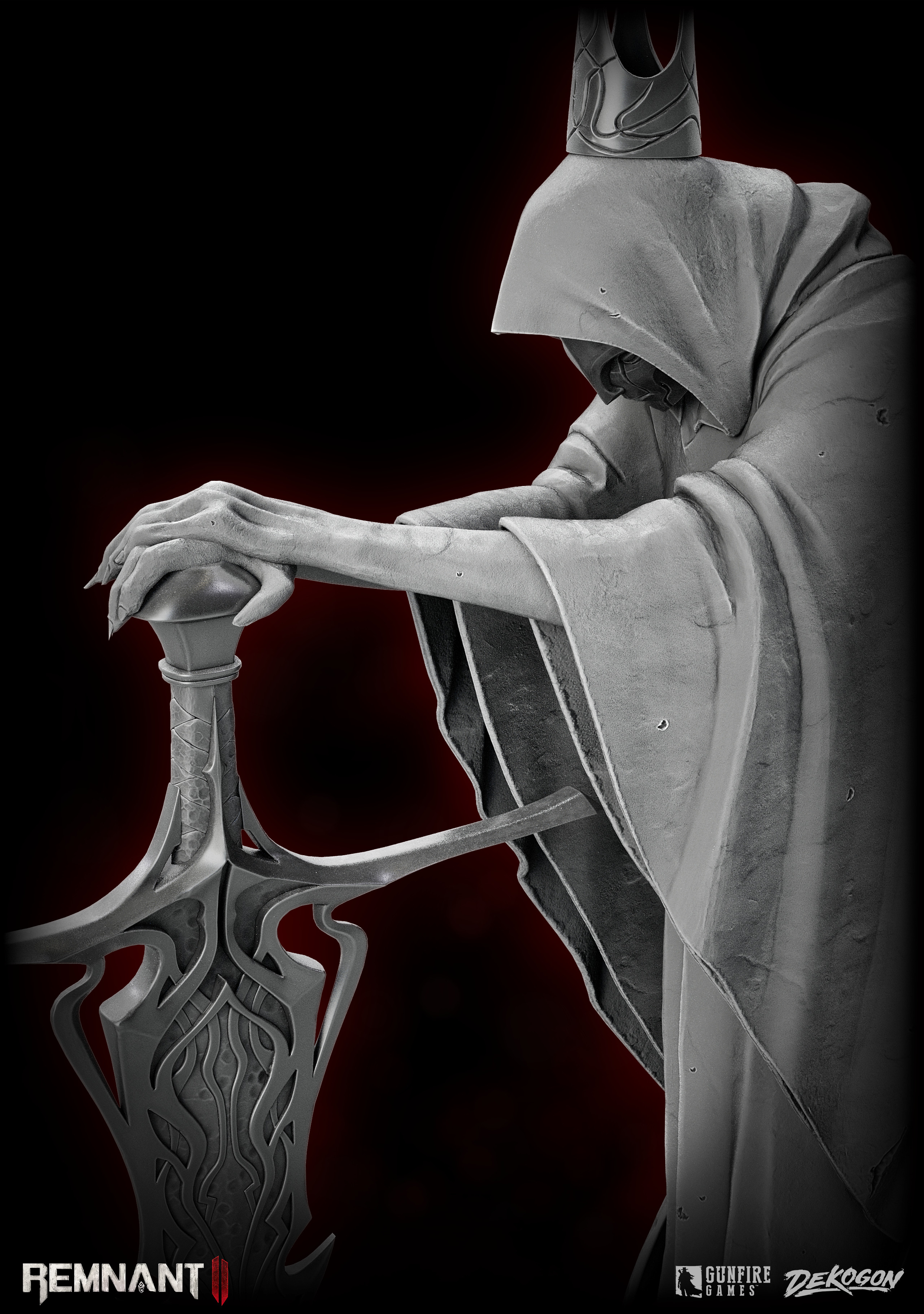 REVEL'S PLAYGROUND - Remnant II - Fae Sword Statue