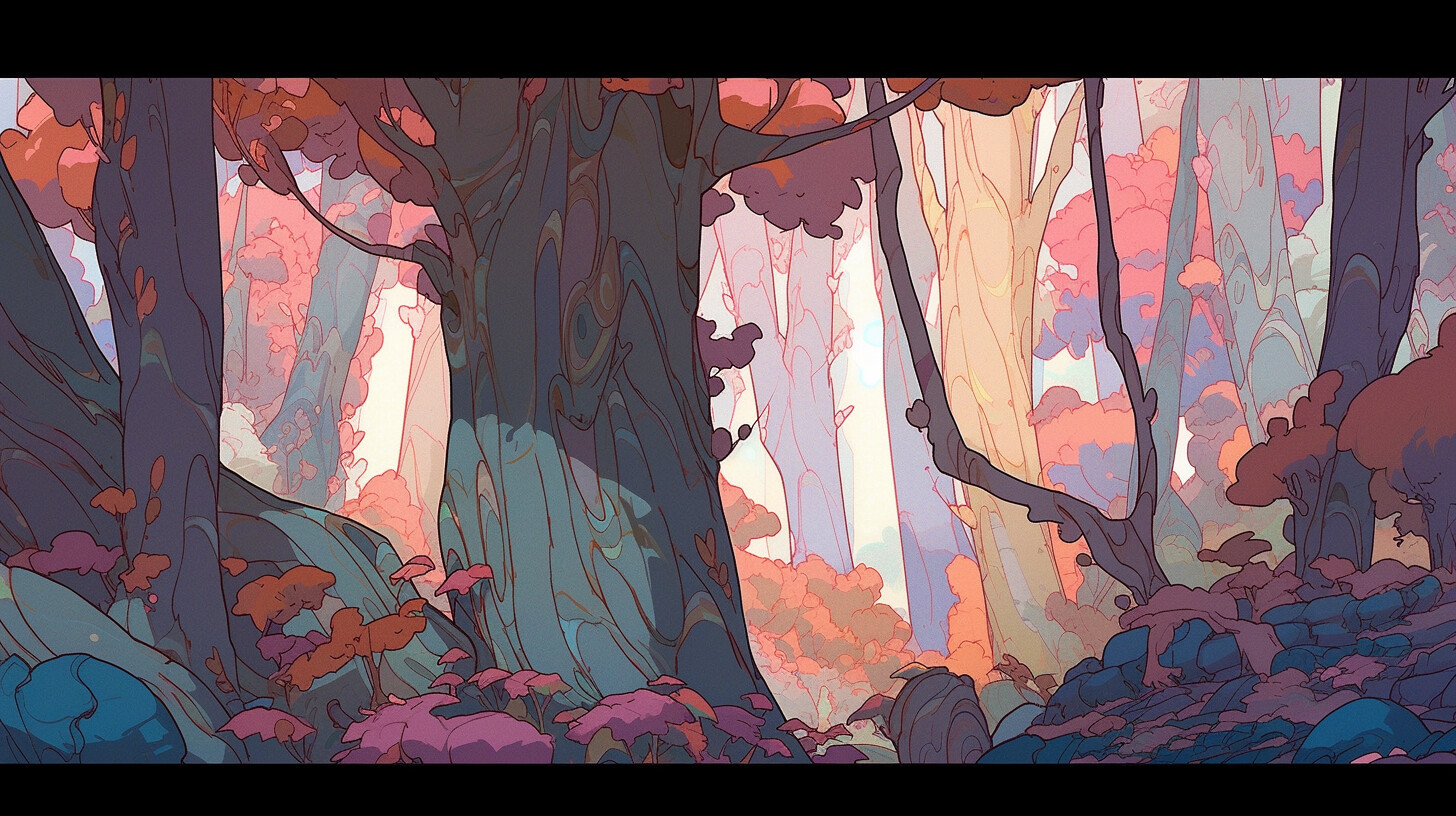 ArtStation - Red forest