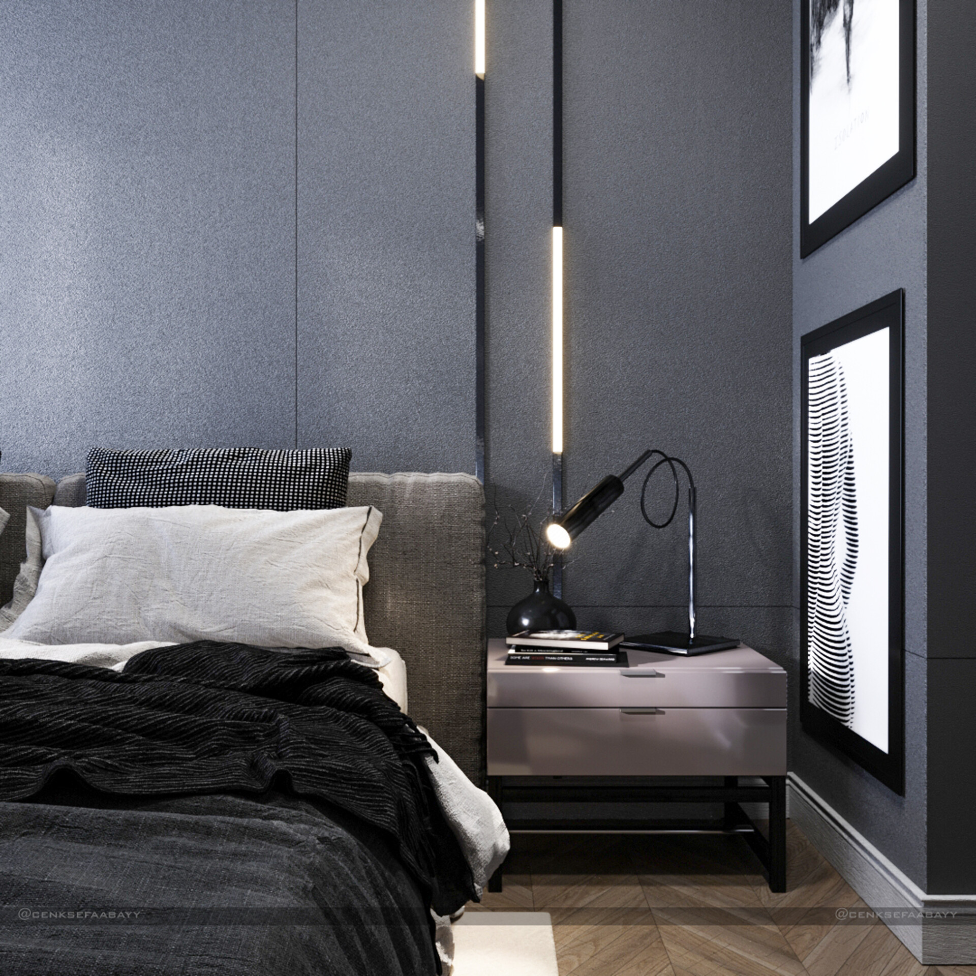 ArtStation - Bedroom Design And Rendering