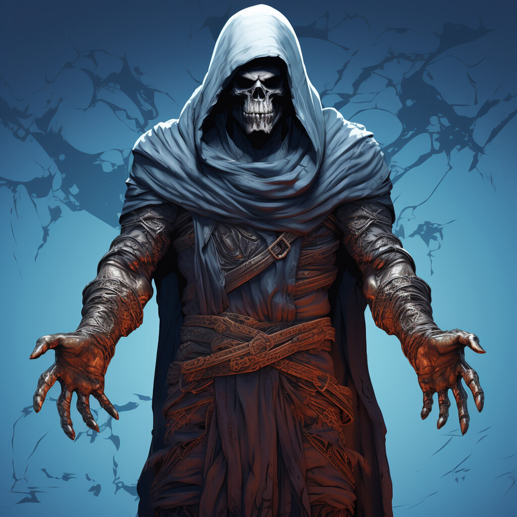ArtStation - Ferocious Skeleton Man