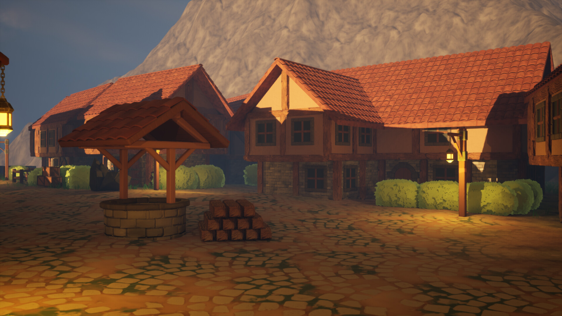 ArtStation - Freeport - Stylized Town