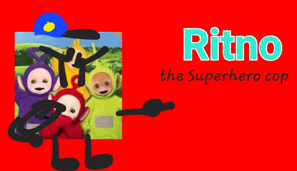 ArtStation - Ritno (Me) as the Superhero Cop