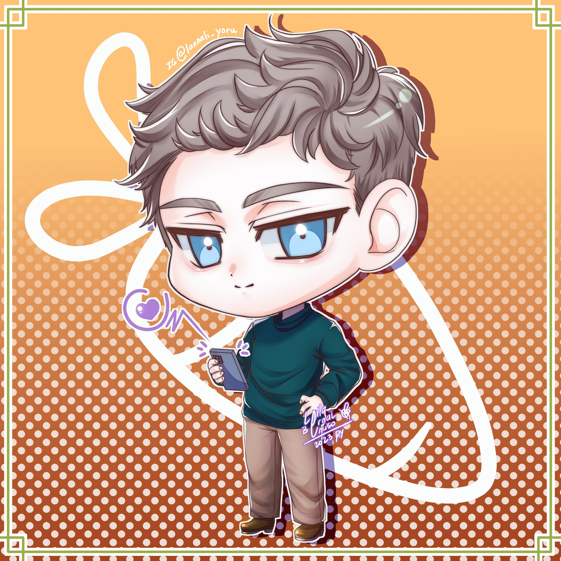 ArtStation - FANART- HARRY CHOI - THE SSUM - CHIBI