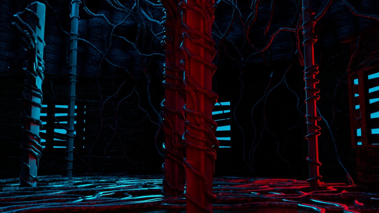 ArtStation - Stranger Things Vecna's Room