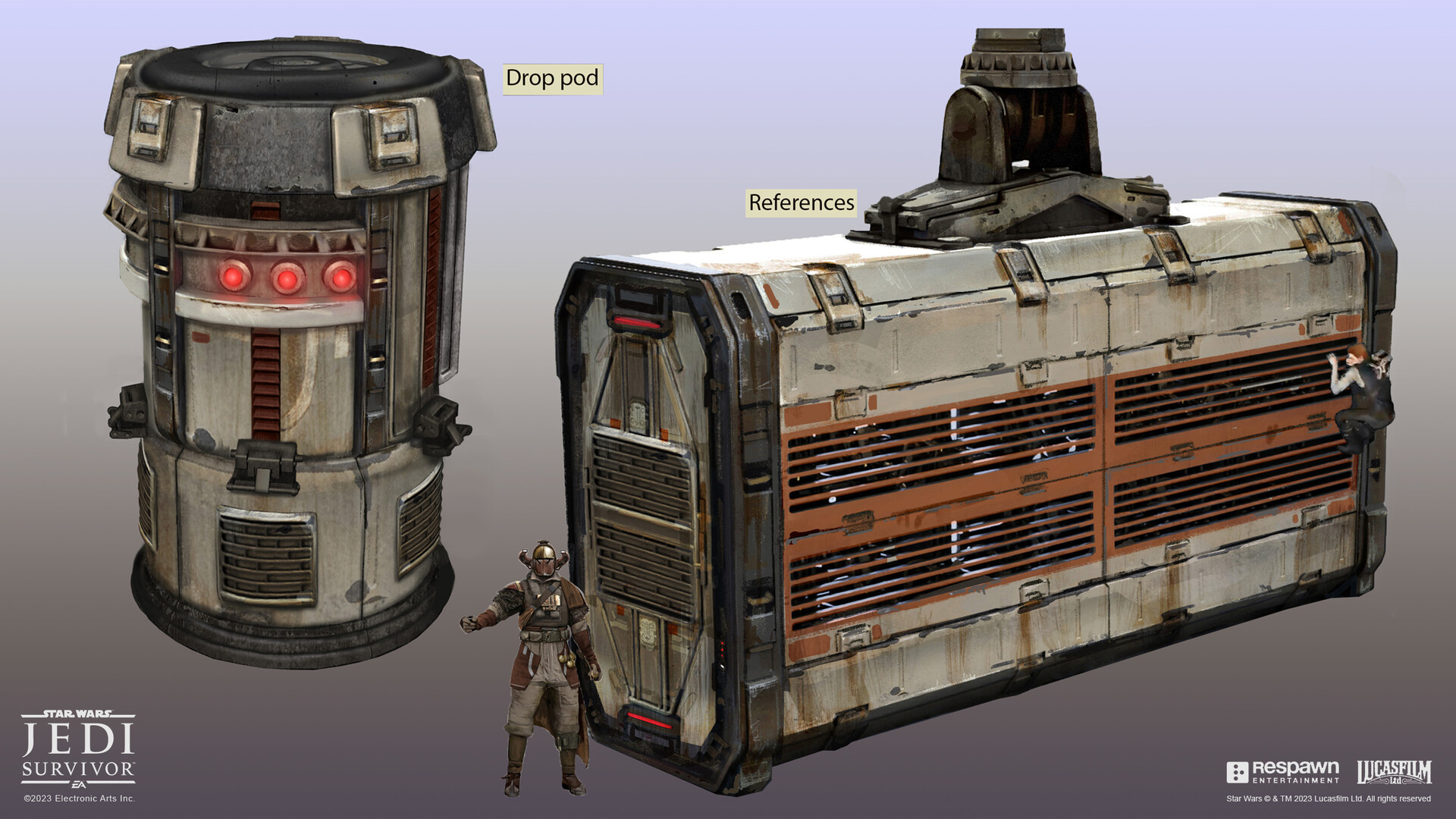 Amy Fry - Bedlam Raiders drop pod