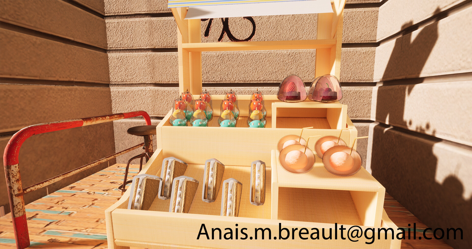 anais breault - Jelly Stand