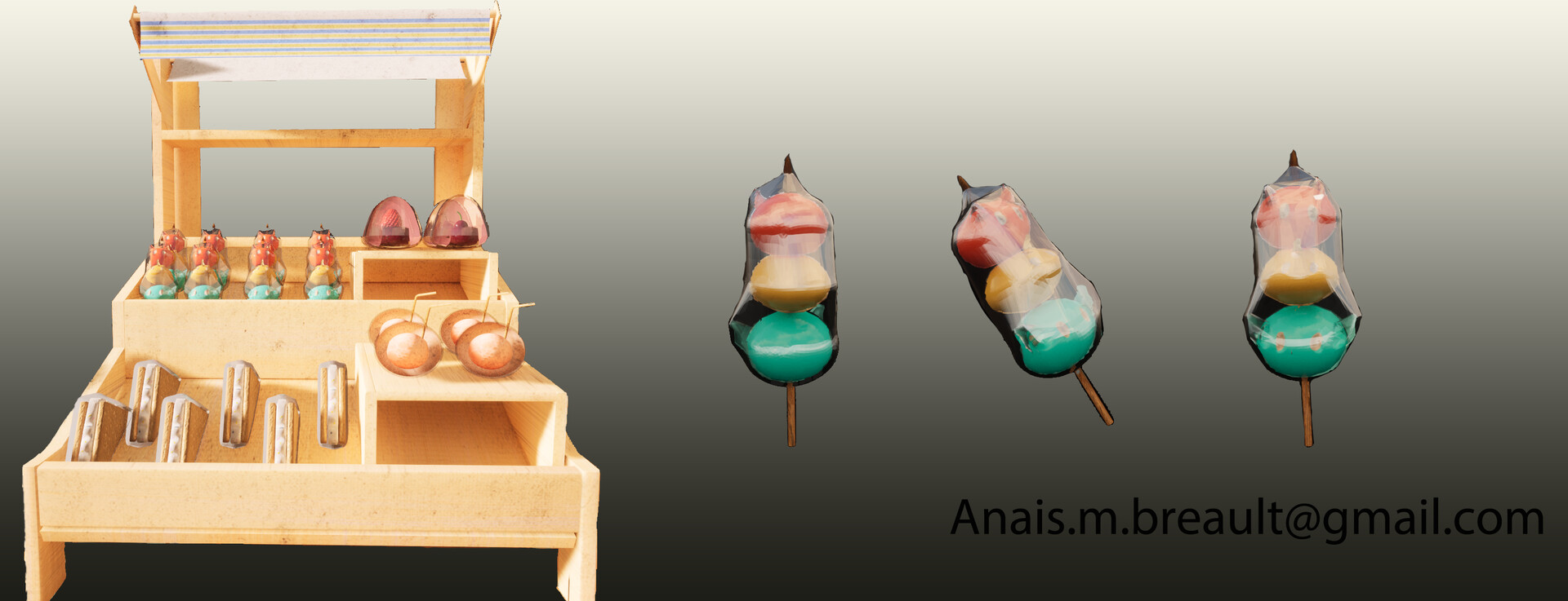 anais breault - Jelly Stand