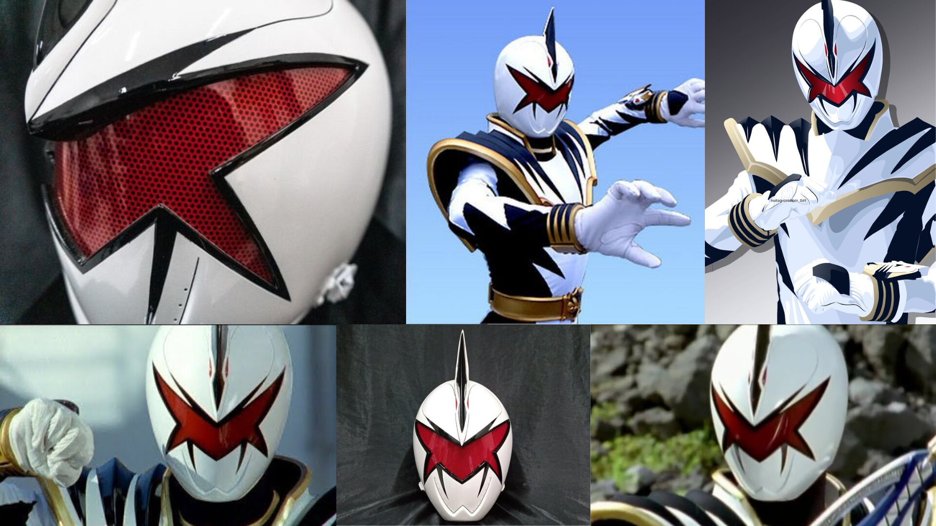 Power Rangers Dino Thunder White Ranger Wallpaper