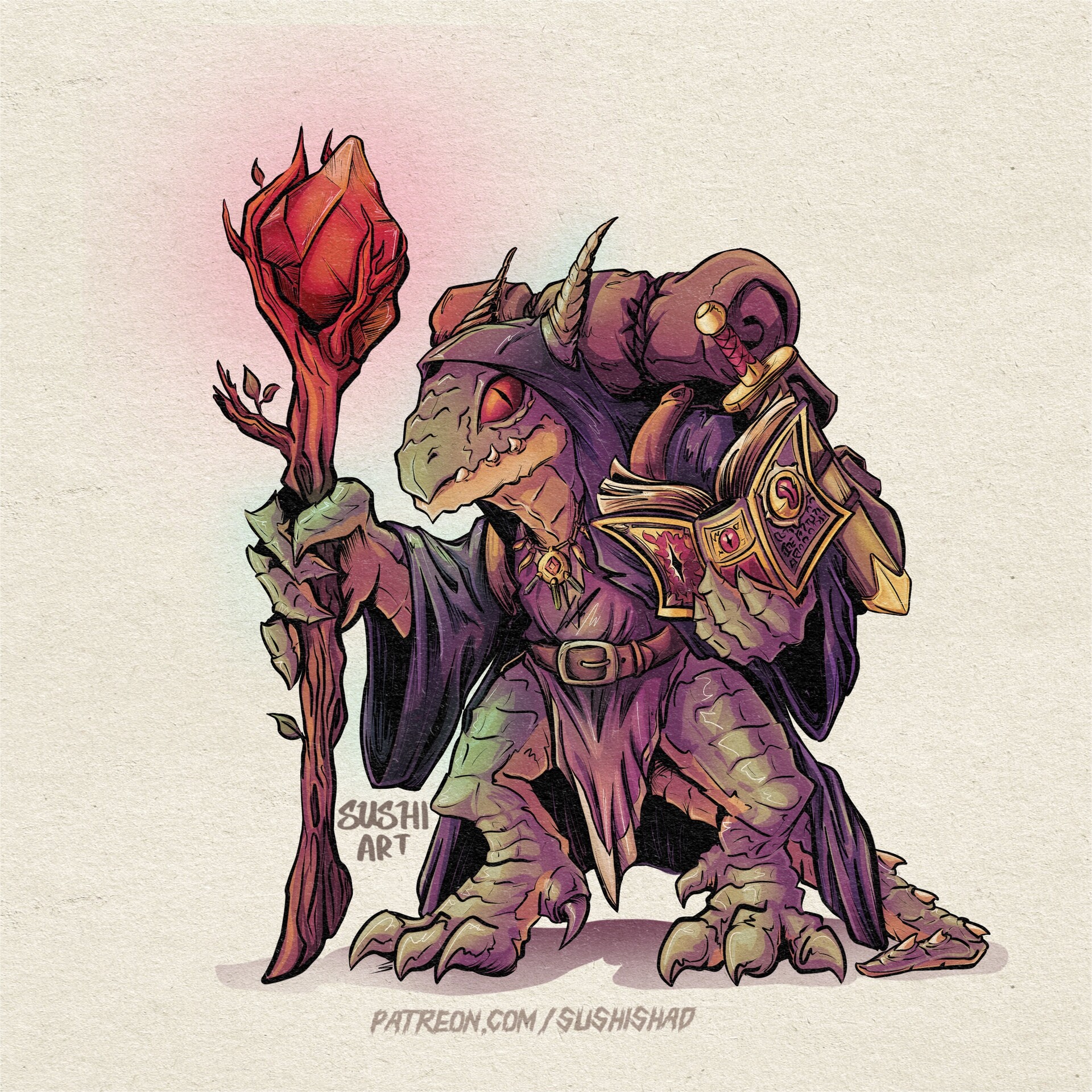 ArtStation - Kobold Sorcerer