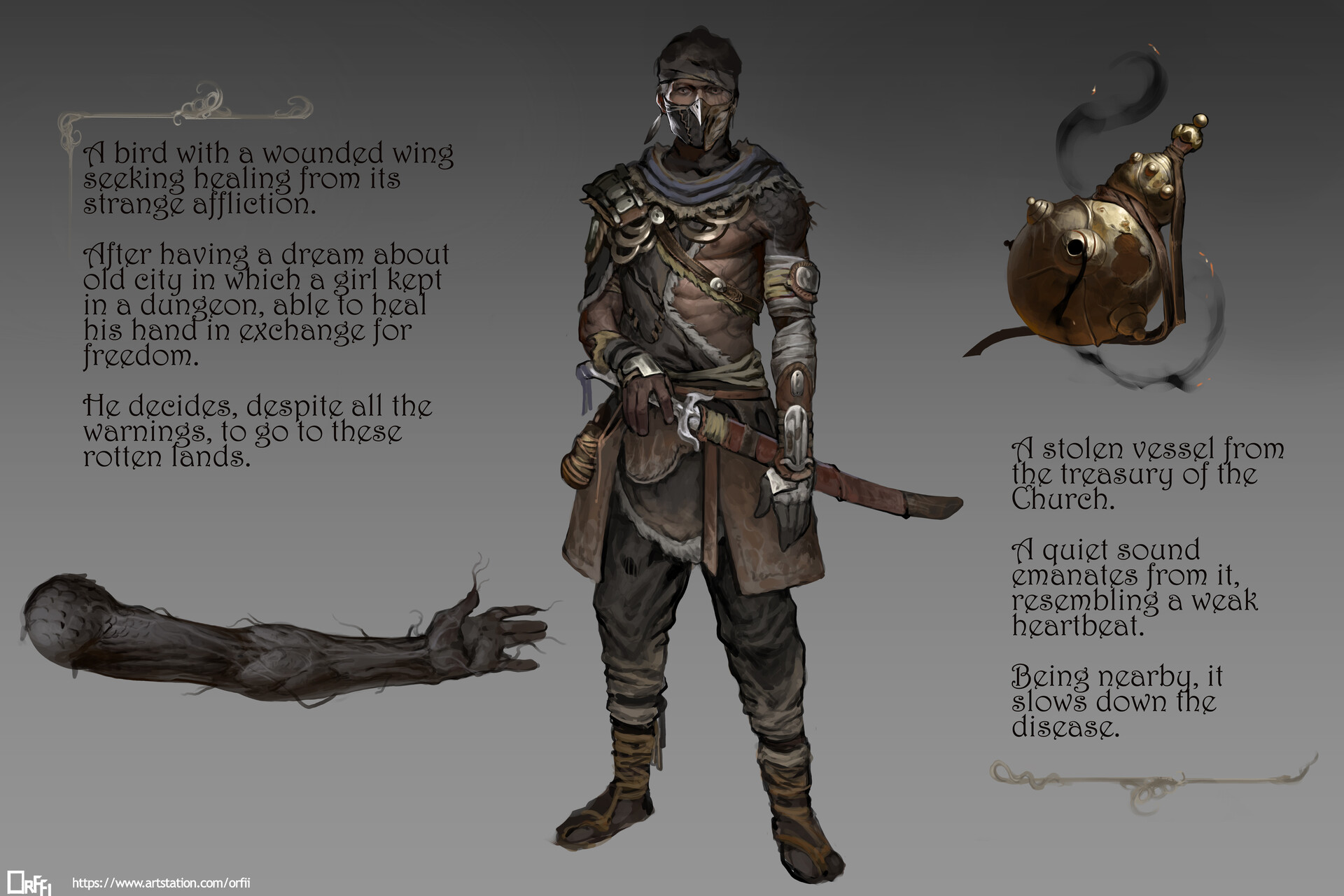 ArtStation - Protagonist for my story project