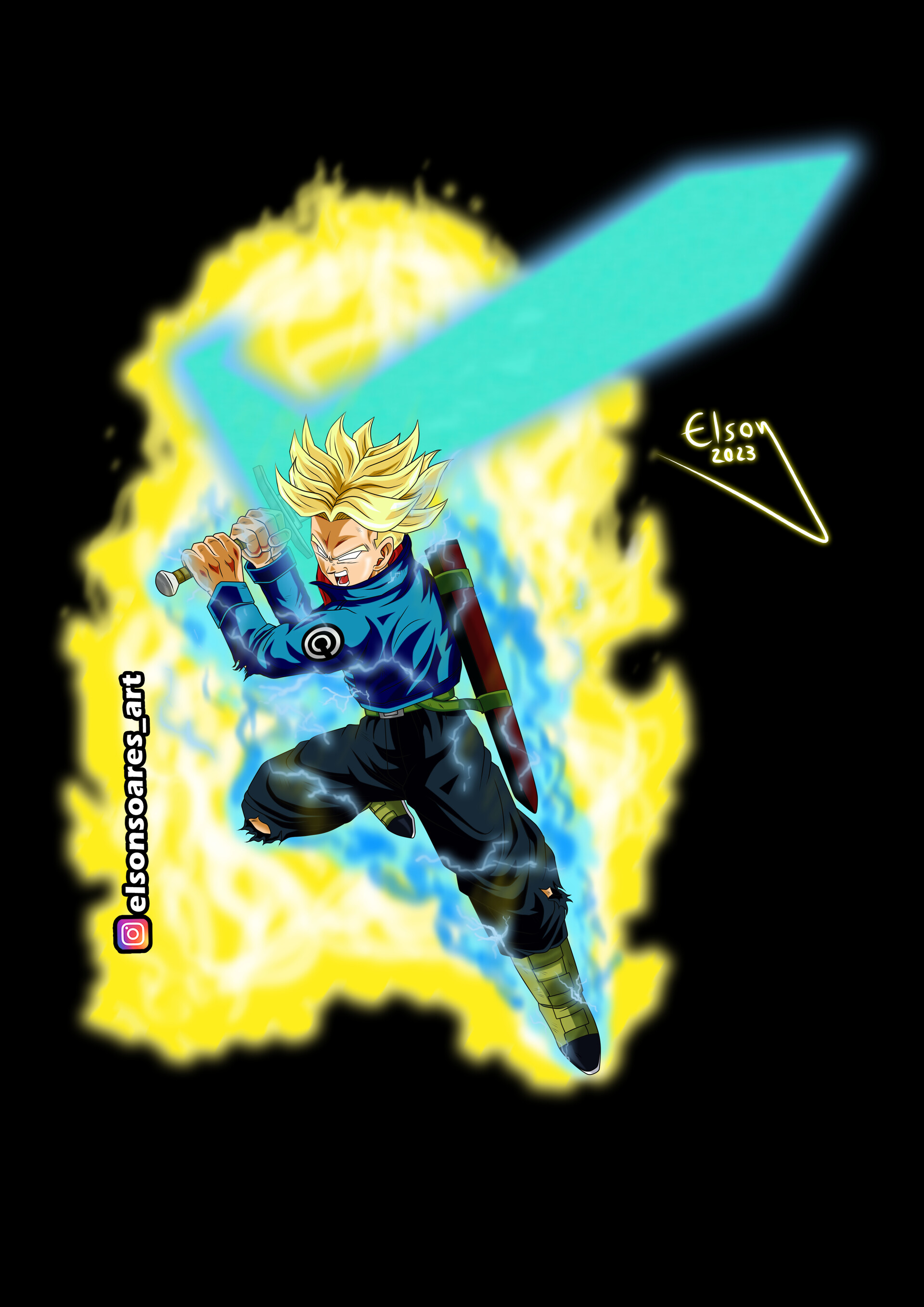 ArtStation - Rage Trunks