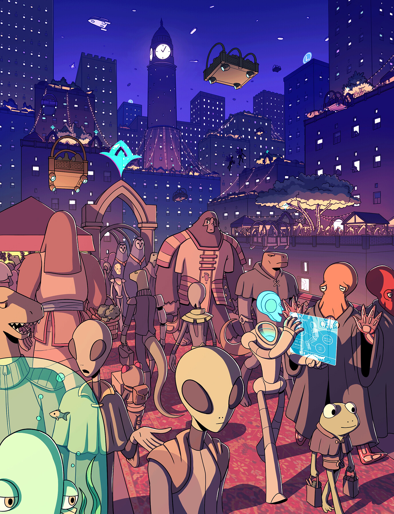 ArtStation - Panels from Untitled comic project