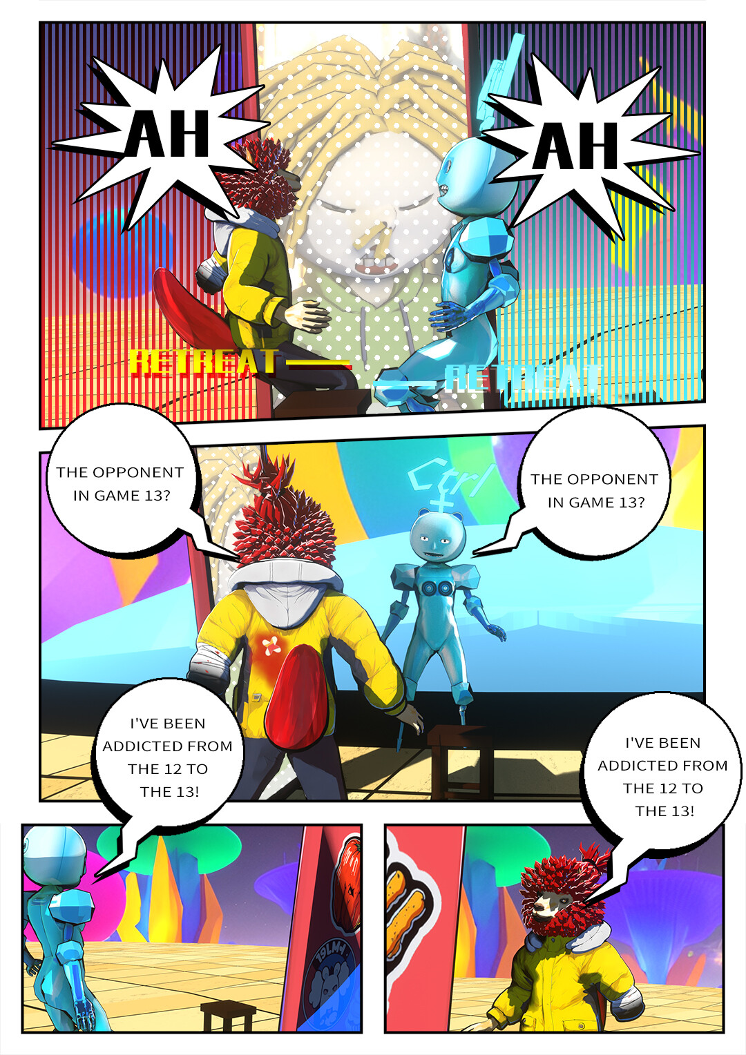 goodbear - ai comic _100 Deathmatch-Episode 13