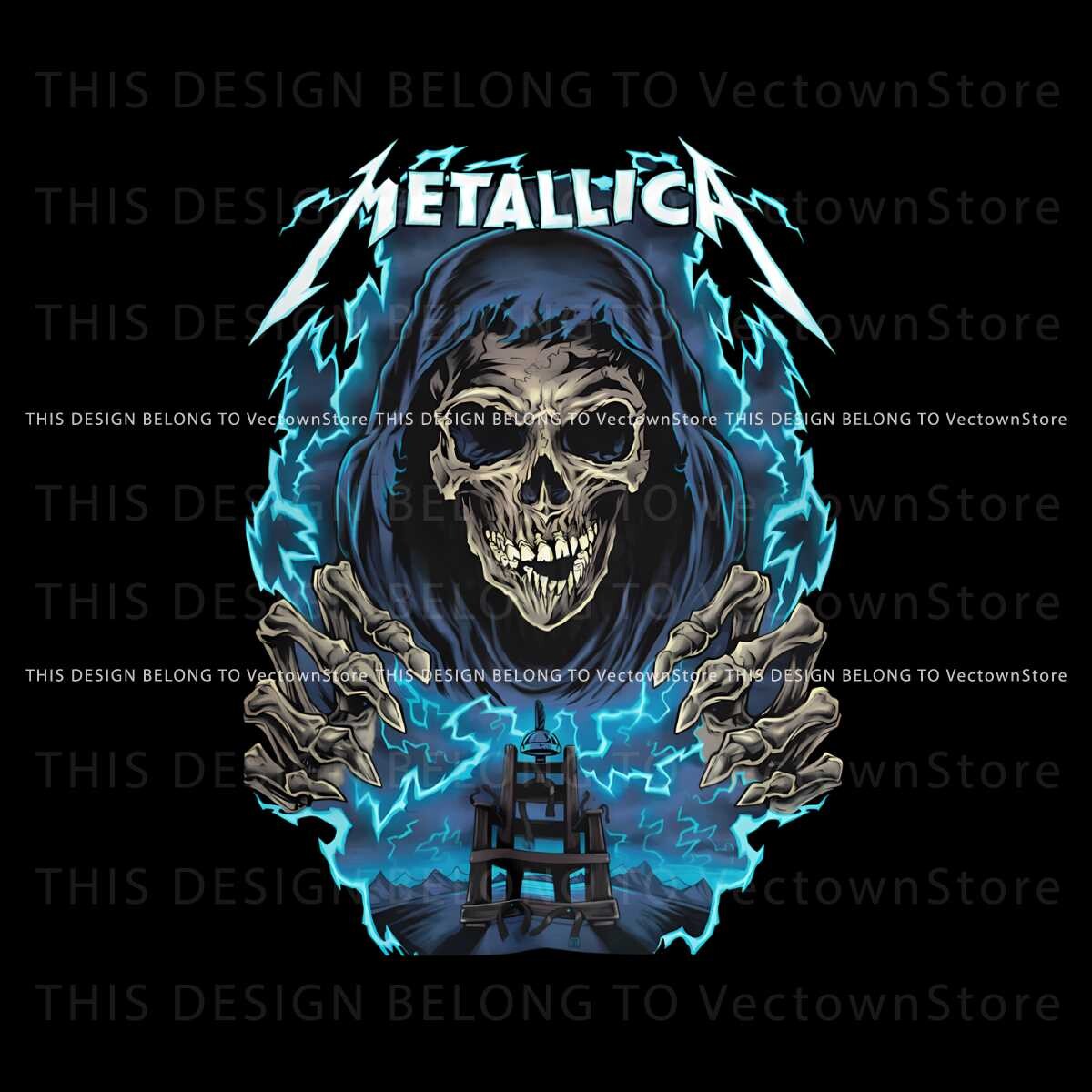 Metallica Art Skull