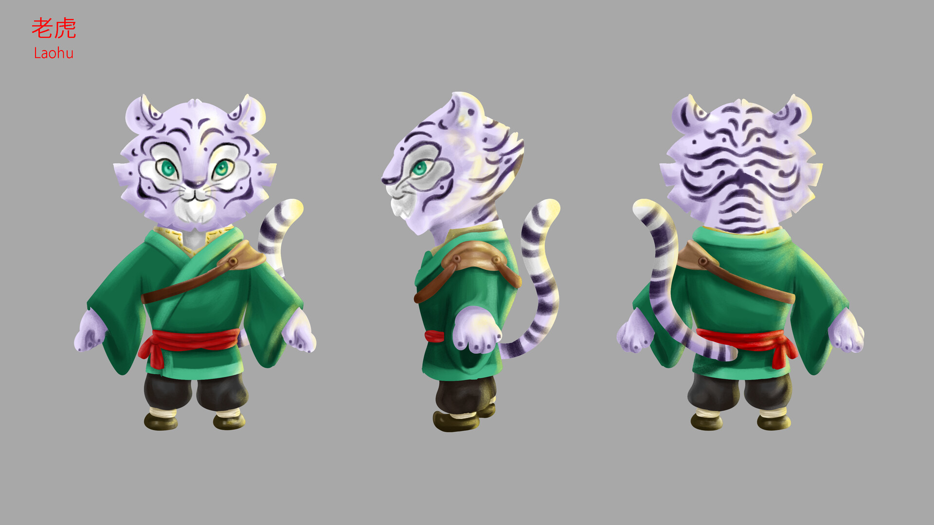 ArtStation - 老虎 (Laohu) of the North - Character Design