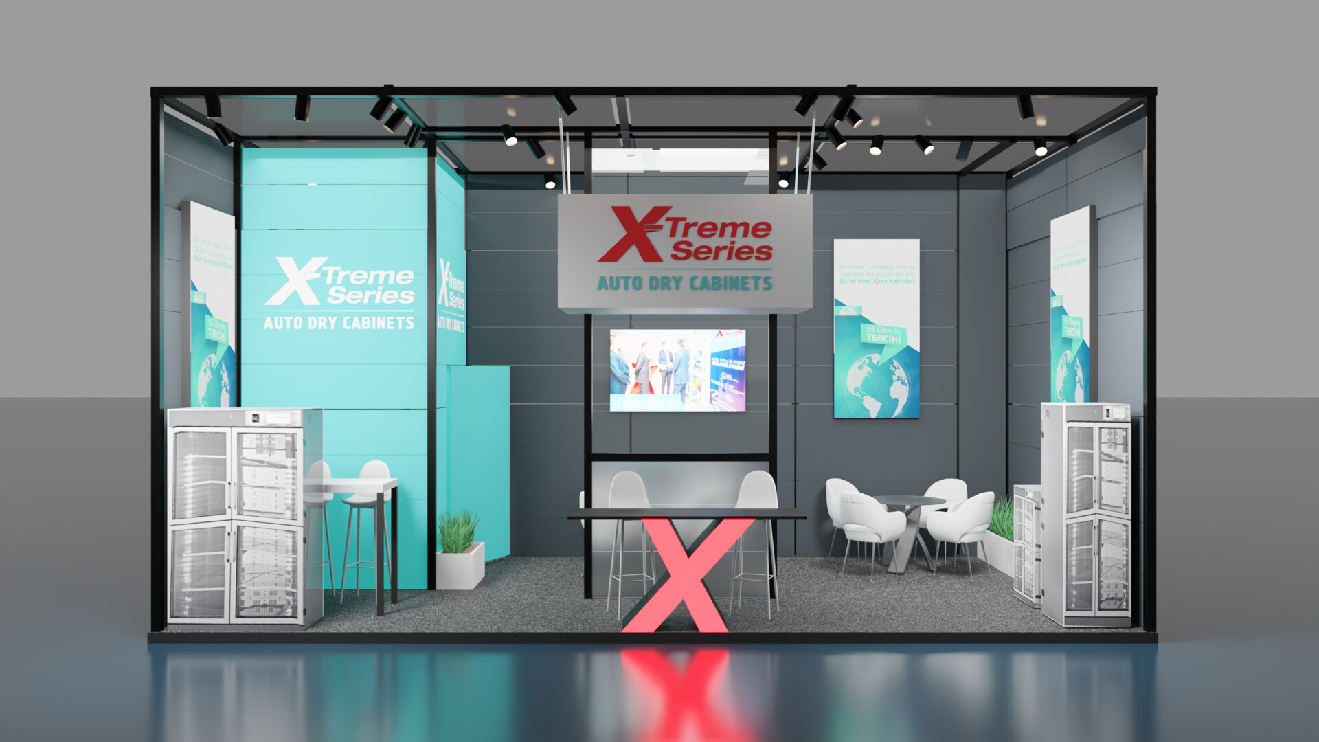 ArtStation - Stand Brought to Life with 3D Design