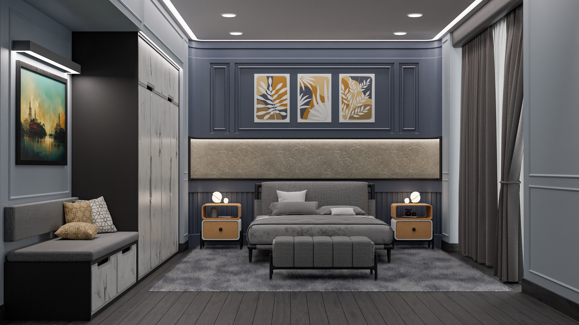 ArtStation - bed room