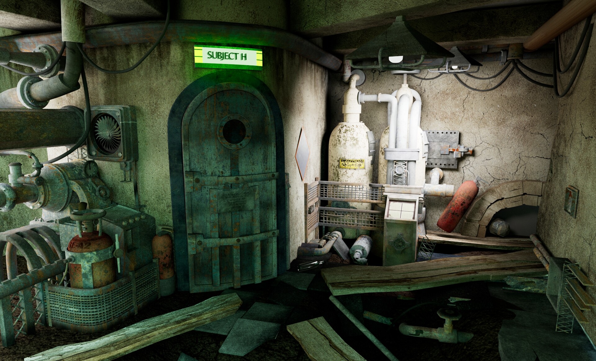 ArtStation - Laboratory Interior