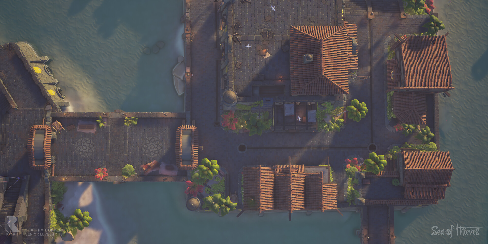 Joachim Coppens - Artstation Portfolio - Sea of Thieves - Port Merrick