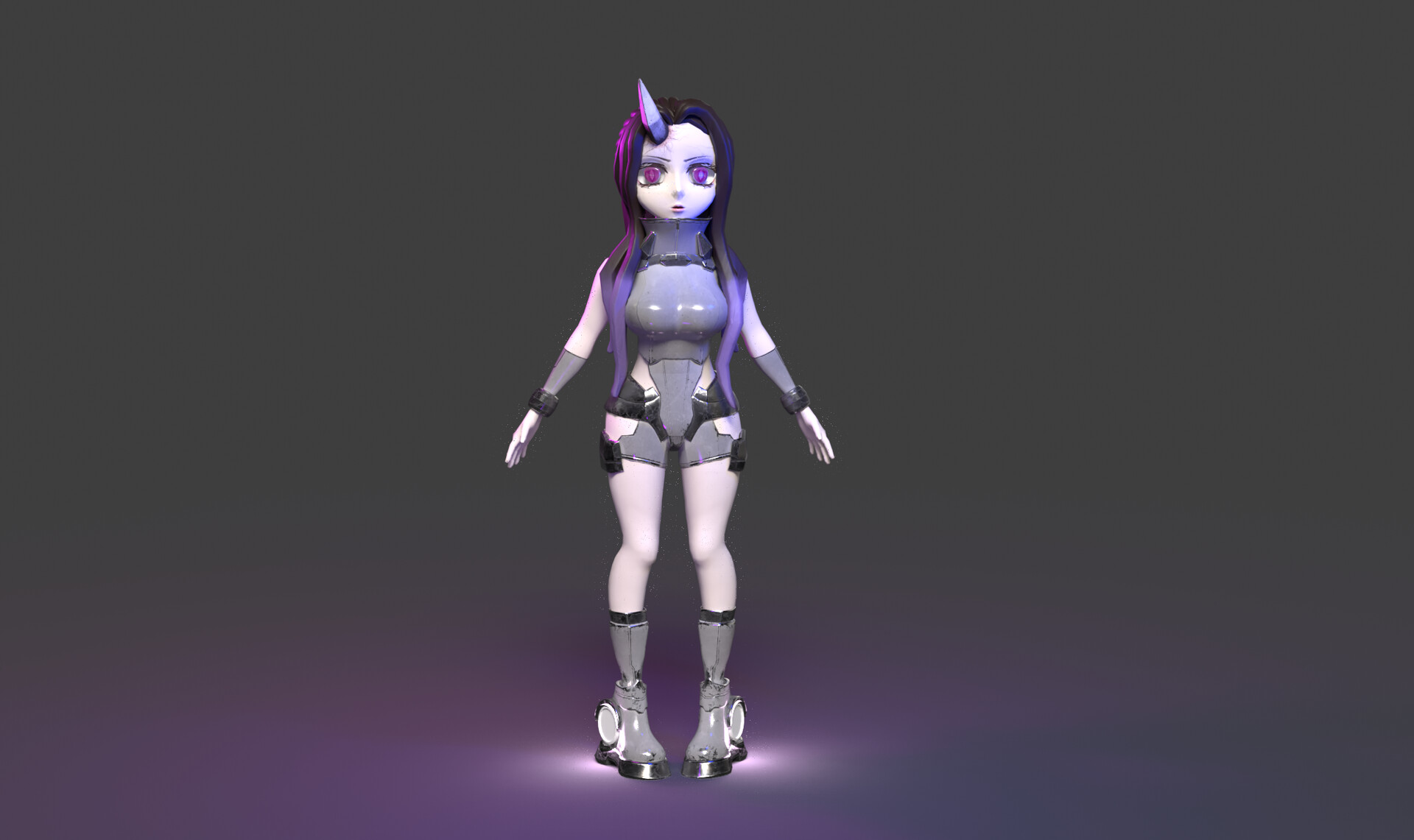 ArtStation - Nezuko Cyber Reboot