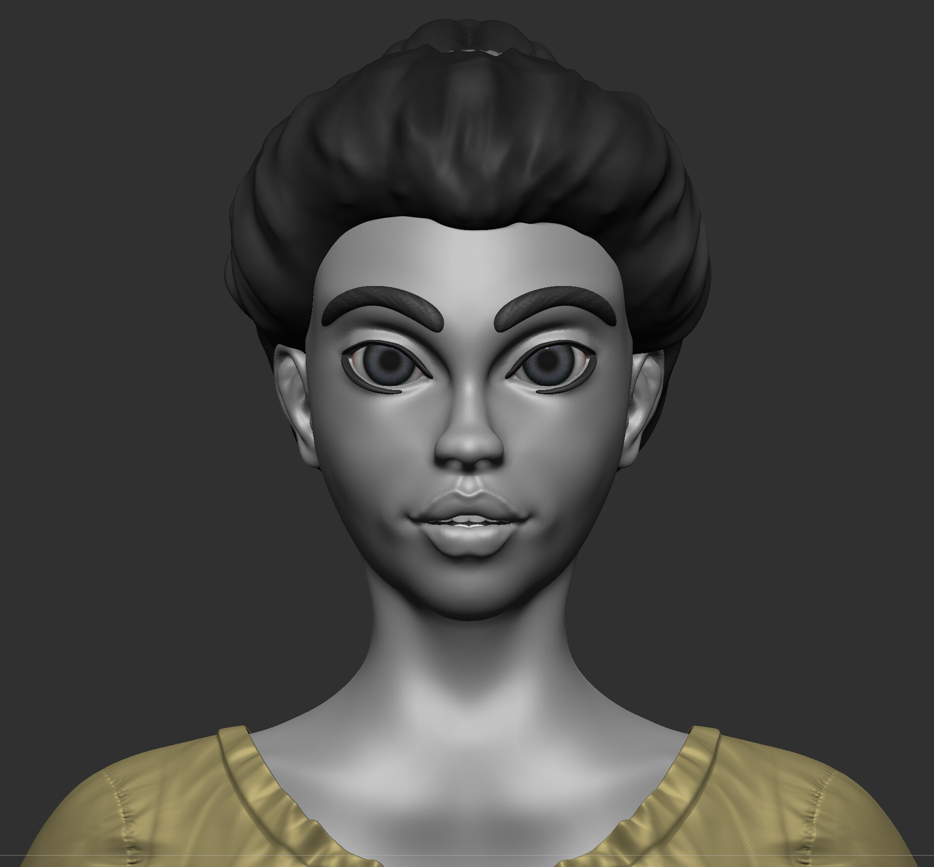 ArtStation - Stylized Girl (practice)