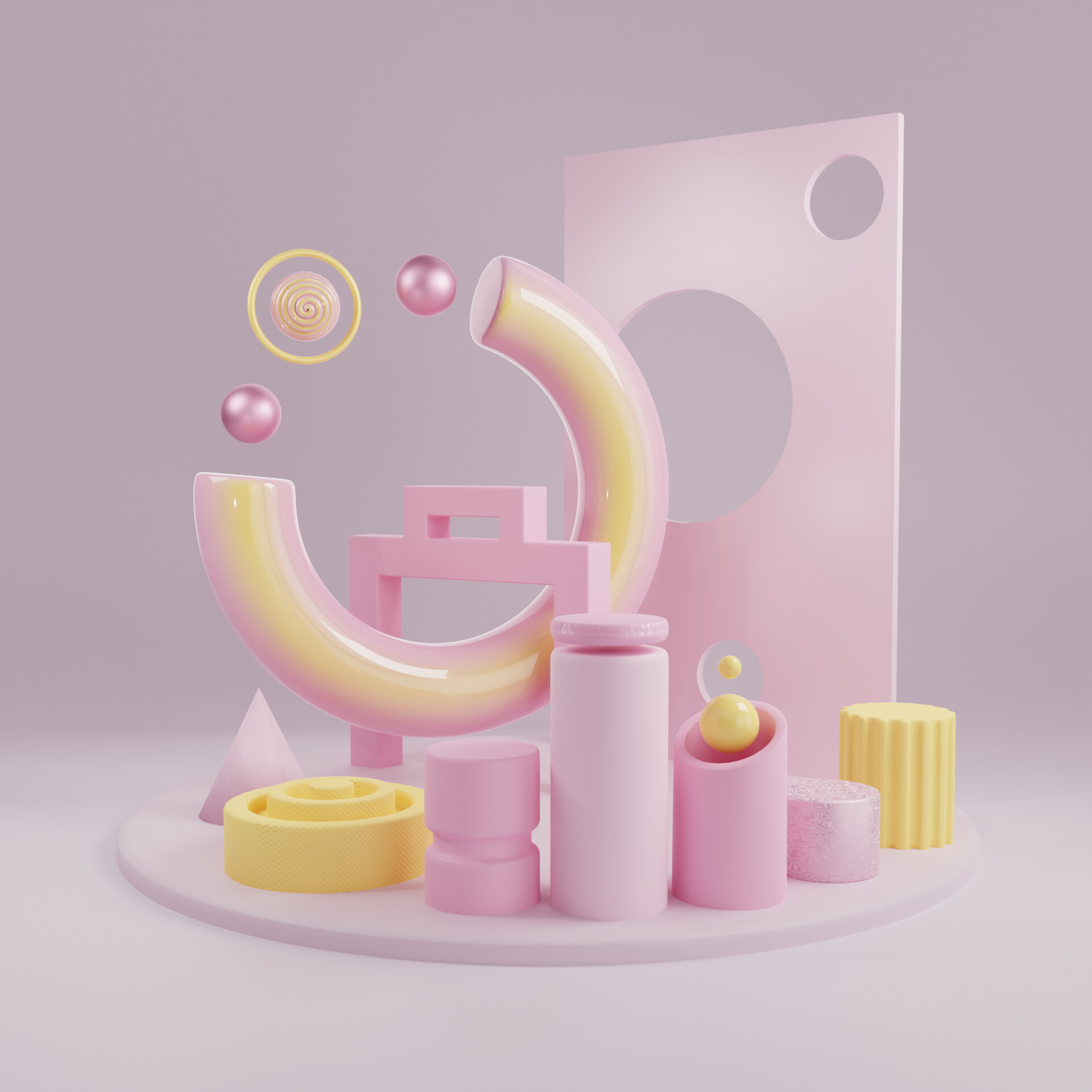 ArtStation - Geometric Abstract