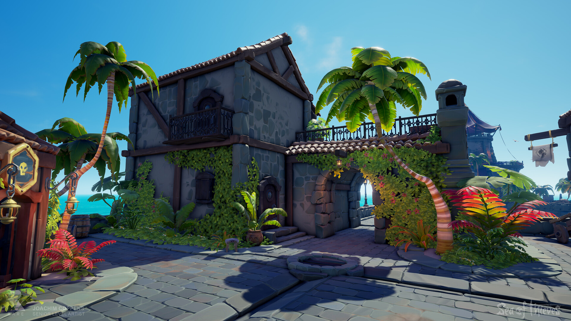 Joachim Coppens - Artstation Portfolio - Sea of Thieves - Port Merrick